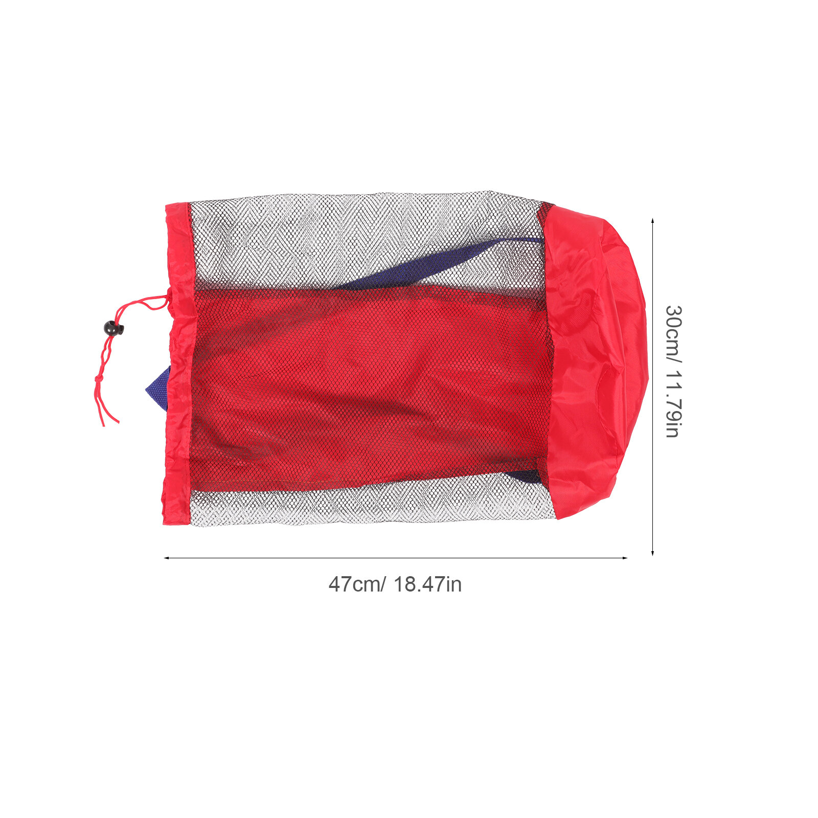 Сетчатая Сумка Для Игрушек Большой Емкости 47.00X30.00X24.00Cm Подходит Для Пляжа Походов И Кемпинга