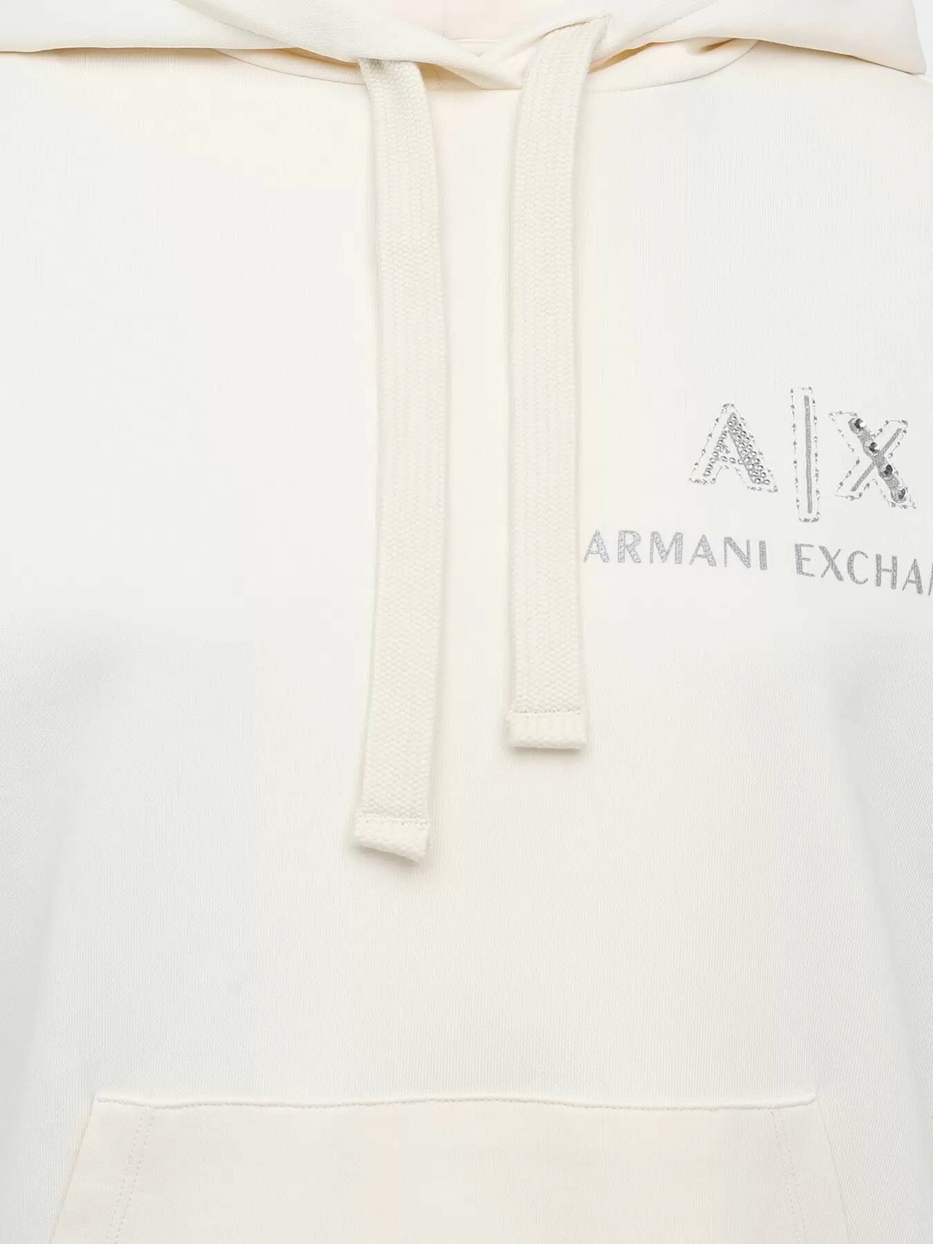 Худи Armani Exchange Весна-лето 2025, размер S, , молочный — фото 1