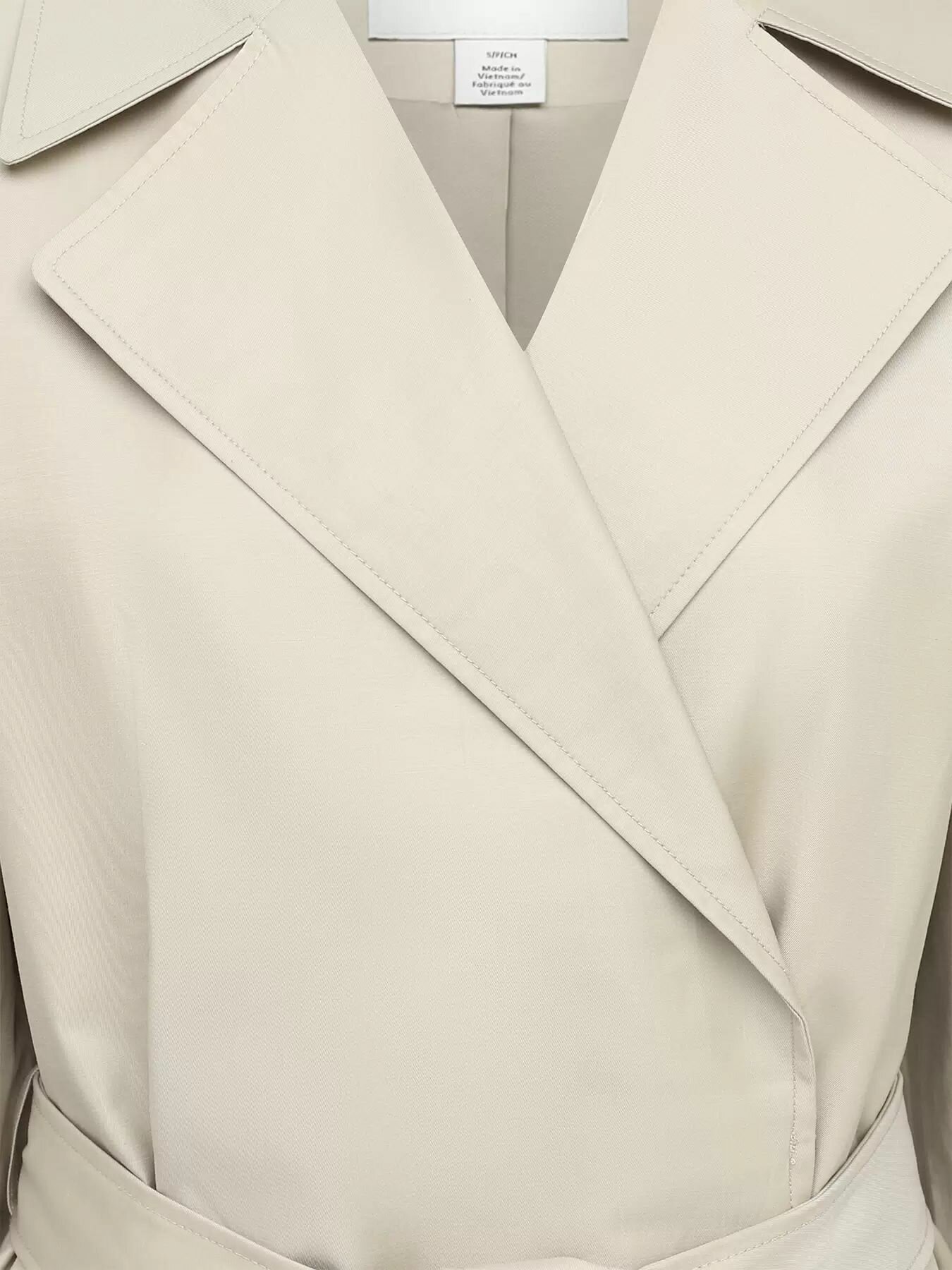 Плащ CALVIN KLEIN Весна-лето 2025, размер L, бежевый — фото 1