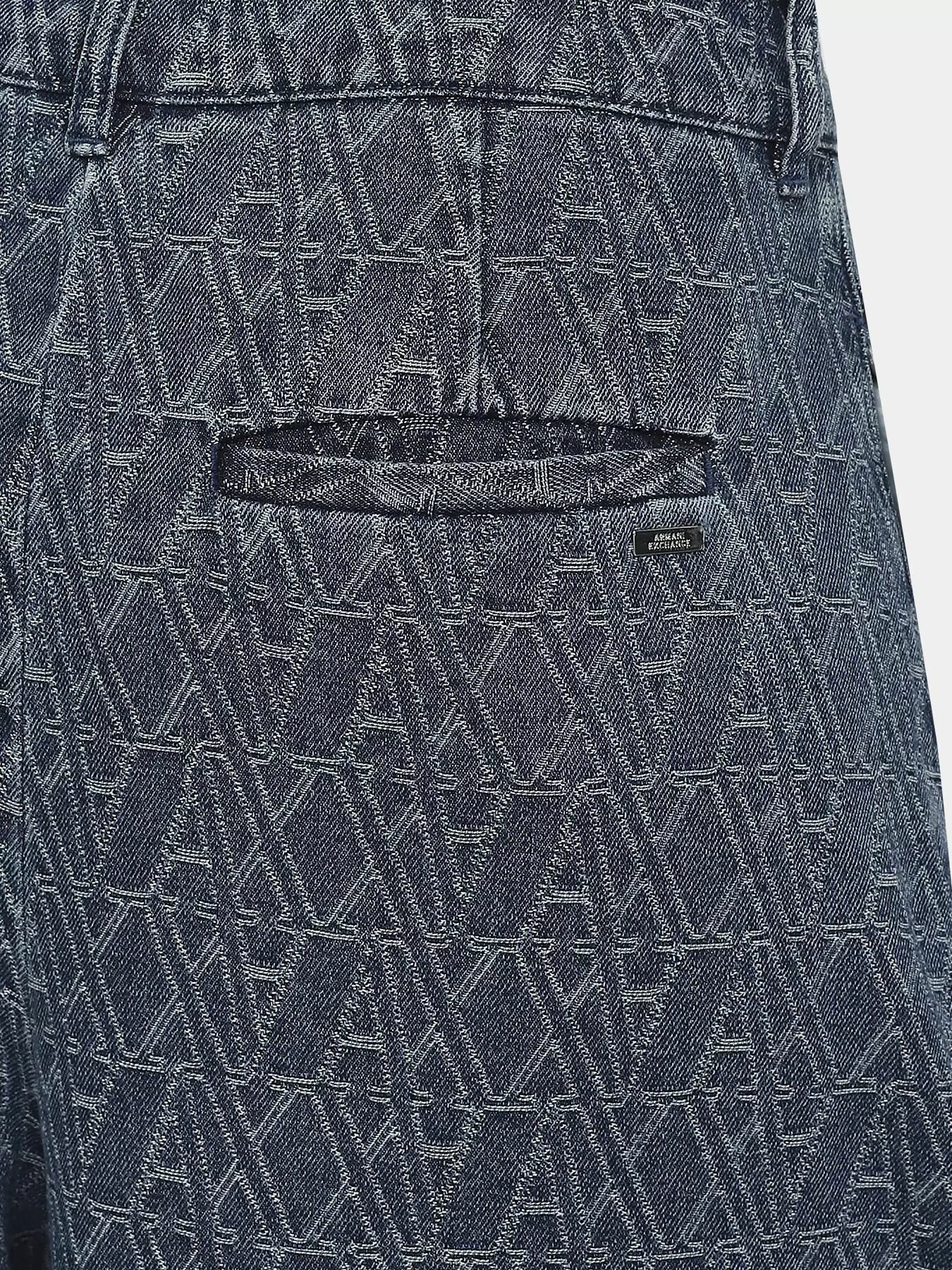 Шорты Armani Exchange Весна-лето 2025, размер 8, синий — фото 1