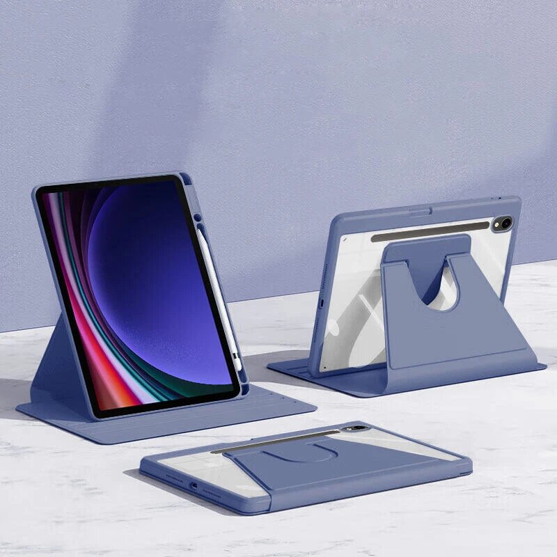 Чехол 360° для Samsung Galaxy Tab S9/S10 FE/Lite QIJUN Синий, Tab S9 FE, XZ-YKL-Purple
