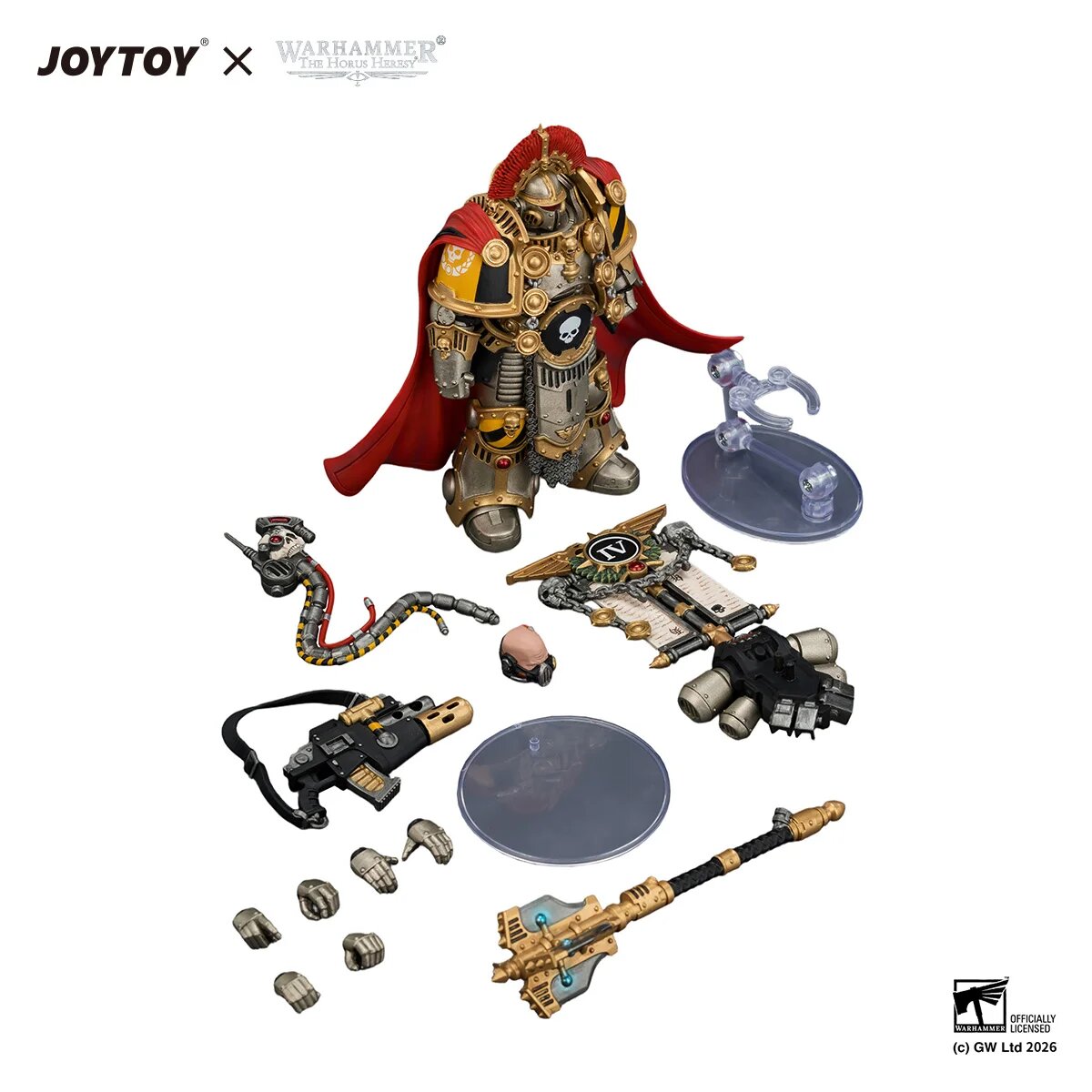 JOYTOY Warhammer 40K 1/18 Фигурка Iron Warriors Centurion