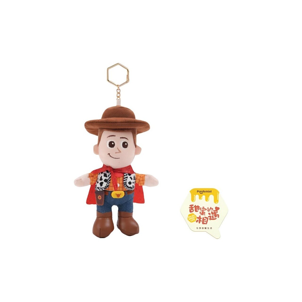 POTDEMIEL X Disney Toy Story 5 Базз Лайтер Древесные ноты Пастушка Кукла Мягкие брелоки-игрушки 12 см Высота