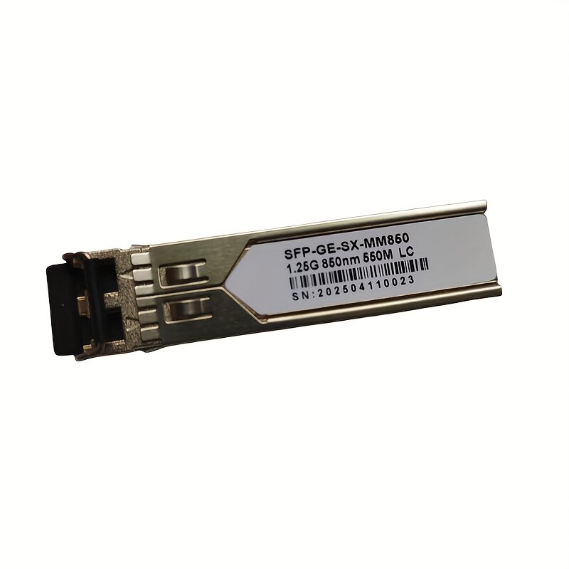 1.25G SFP LC многомодовый двухволоконный оптический модуль, расстояние 500 м, с DDM, Plug and Play, 1 шт.