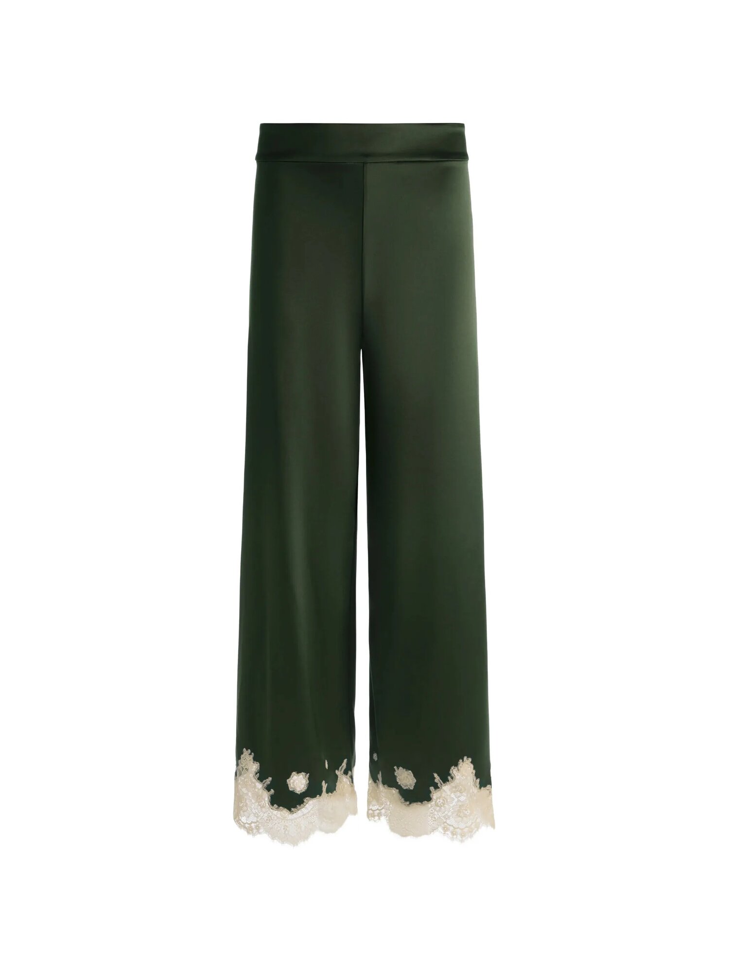 Брюки Athena lace-trim palazzo pants