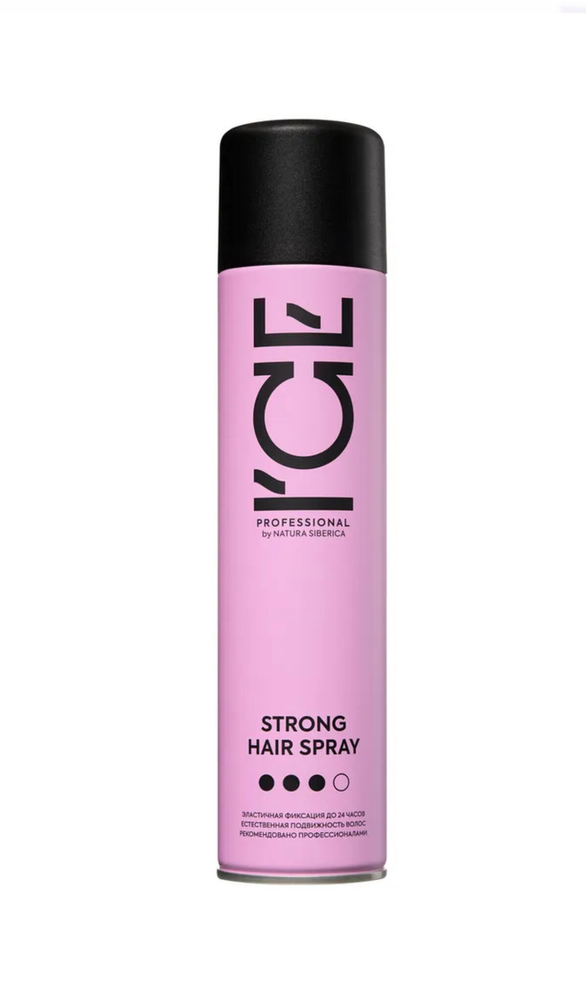 Лак для волос сильной фиксации Strong Hair Spray ICE Professional by Natura Siberica, 300 мл