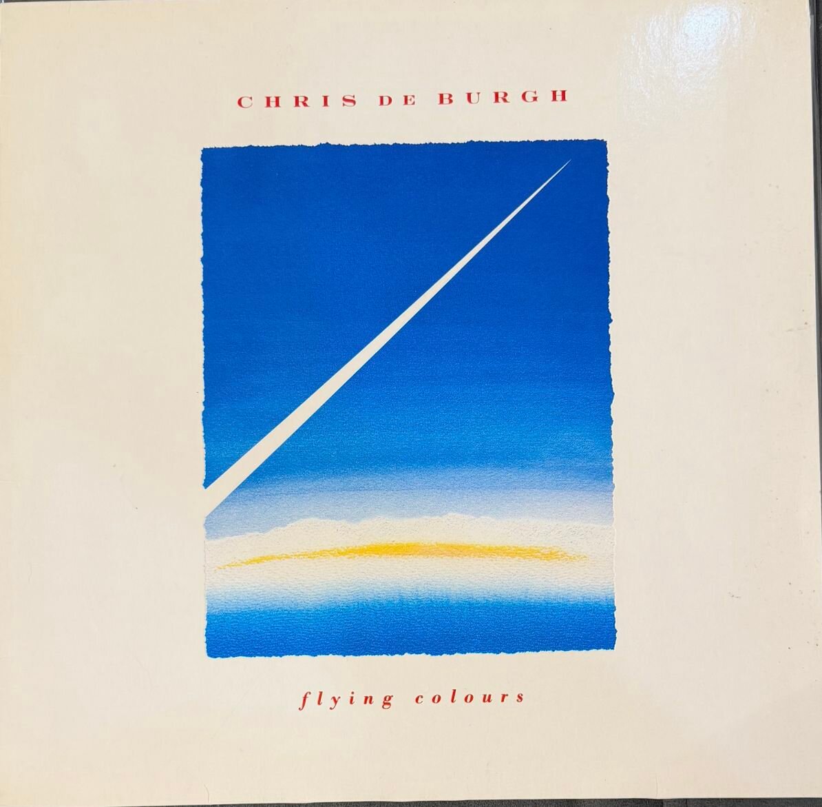 Виниловая пластинка Chris de Burgh- Flying Colours (редкое состояние EU1988) mint mint