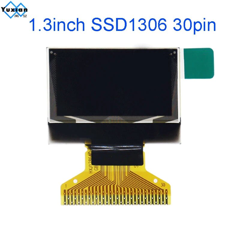 OLED дисплей Yuxian 0.91" 0.96" 1.3" SSD1306 IIC SPI 128x32 128x64 1.3 white