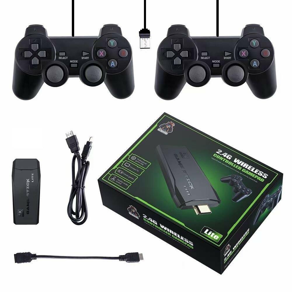 Игровая приставка MyPads с подключением к ТВ, TV консоль для телевизора игры для детей более 10000 игр