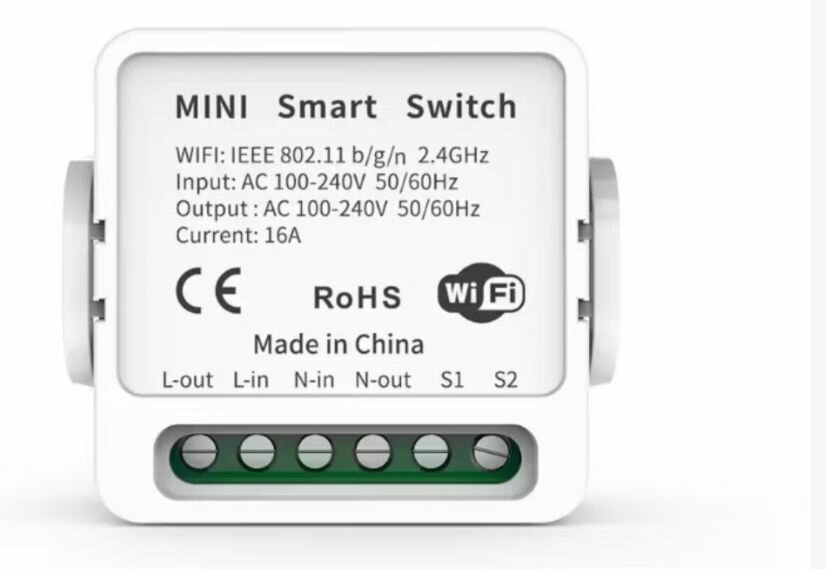Контроллер диммера для светодиодных светильников Tuya Smart WiFi 0/1-10V с управлением через приложение Push Life, 100-240V A регулировка яркости диммирование светодиодов умный дом
