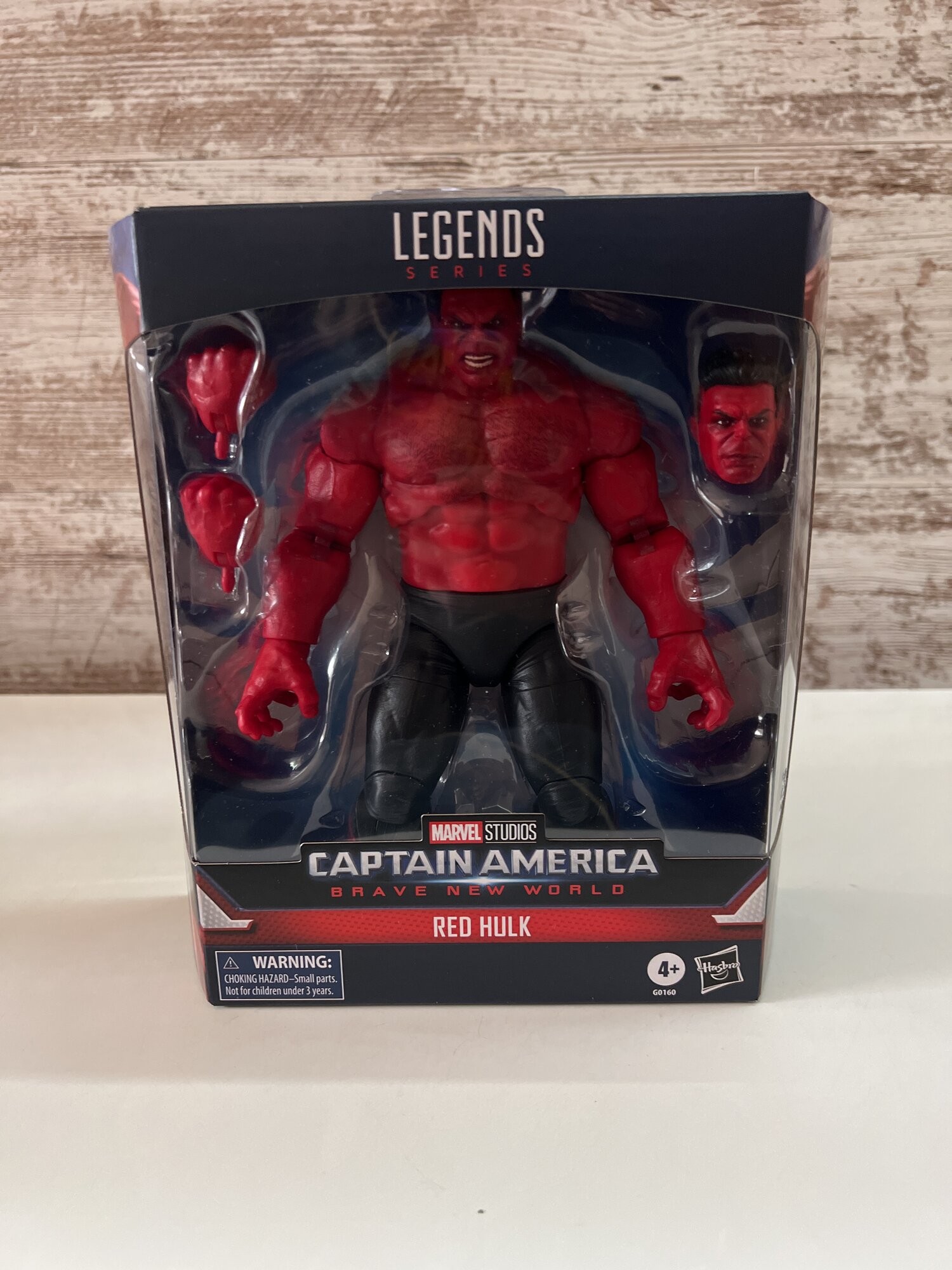 Фигурка Марвел Красный Халк, Marvel Legends Red Hulk, 20 см, от Hasbro