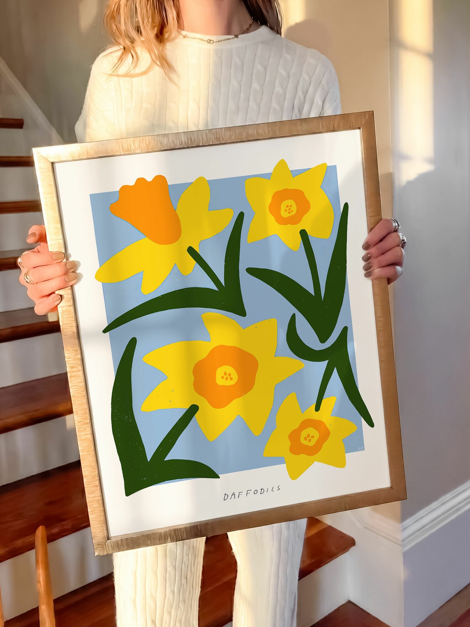 Постер для интерьера "Daffodils", 30х40см — фото 1
