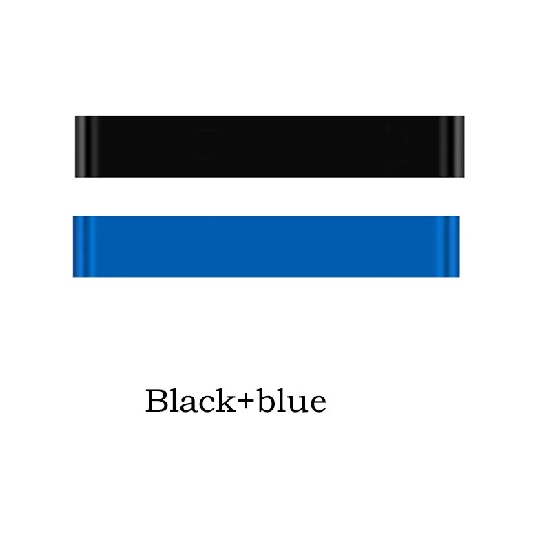 Резиновые эспандеры для фитнеса black-blue