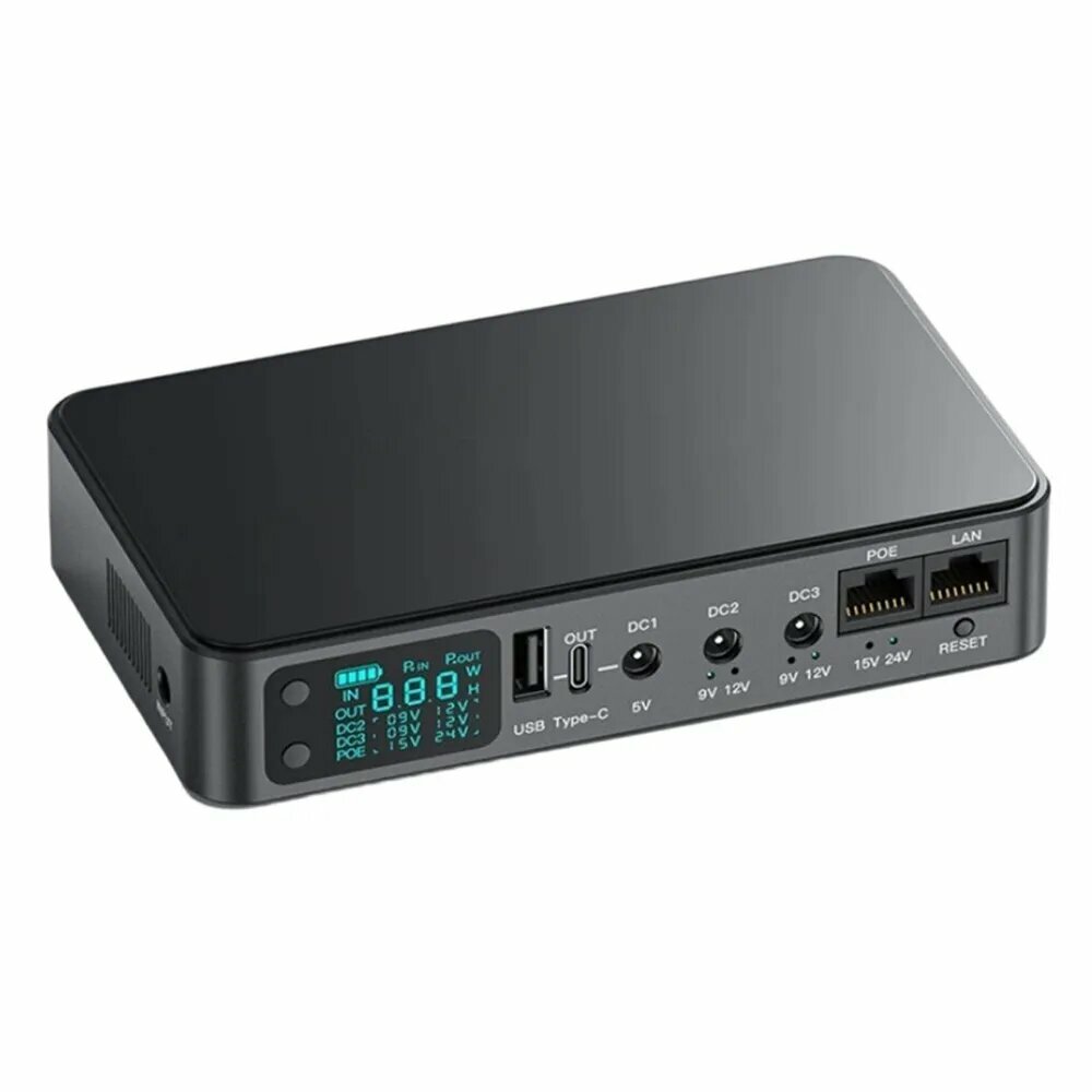 Мини-ИБП Постоянного Тока 18000 МАч Для Роутера, Wi-Fi И Модема