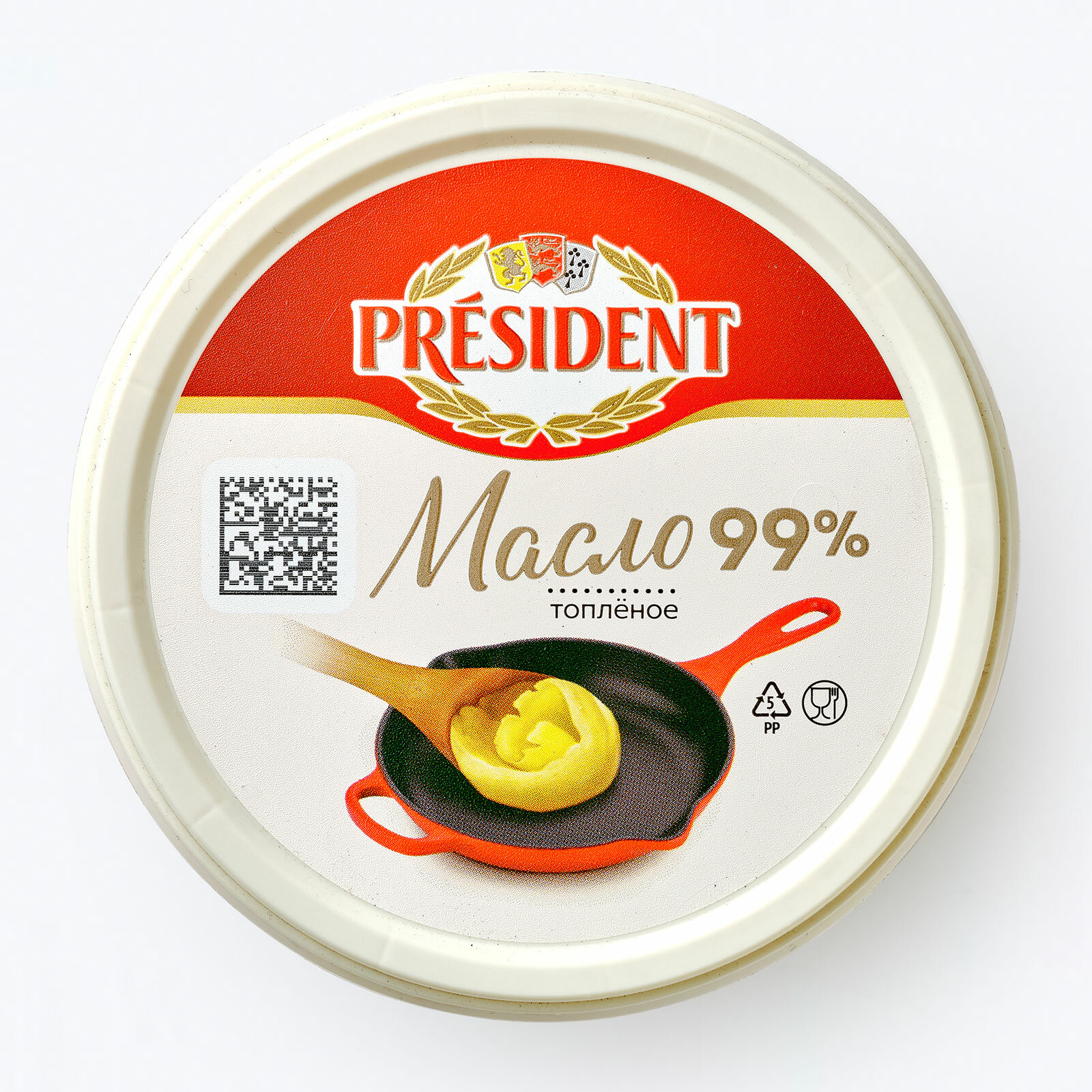 Масло President топлёное 99%, 200 г 99% жирности 200 грамм