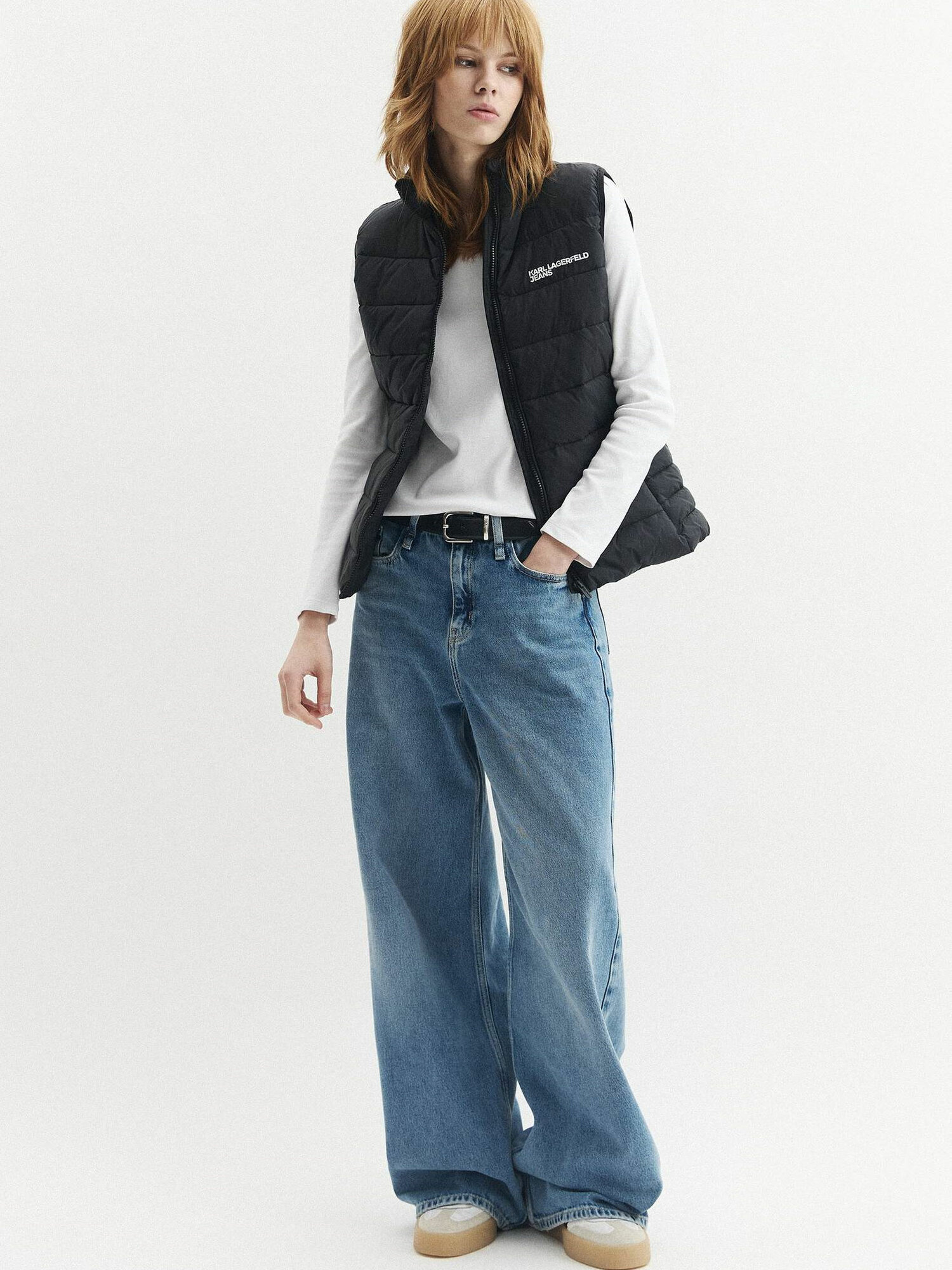 Куртка KARL LAGERFELD JEANS, размер XL, черный — фото 1