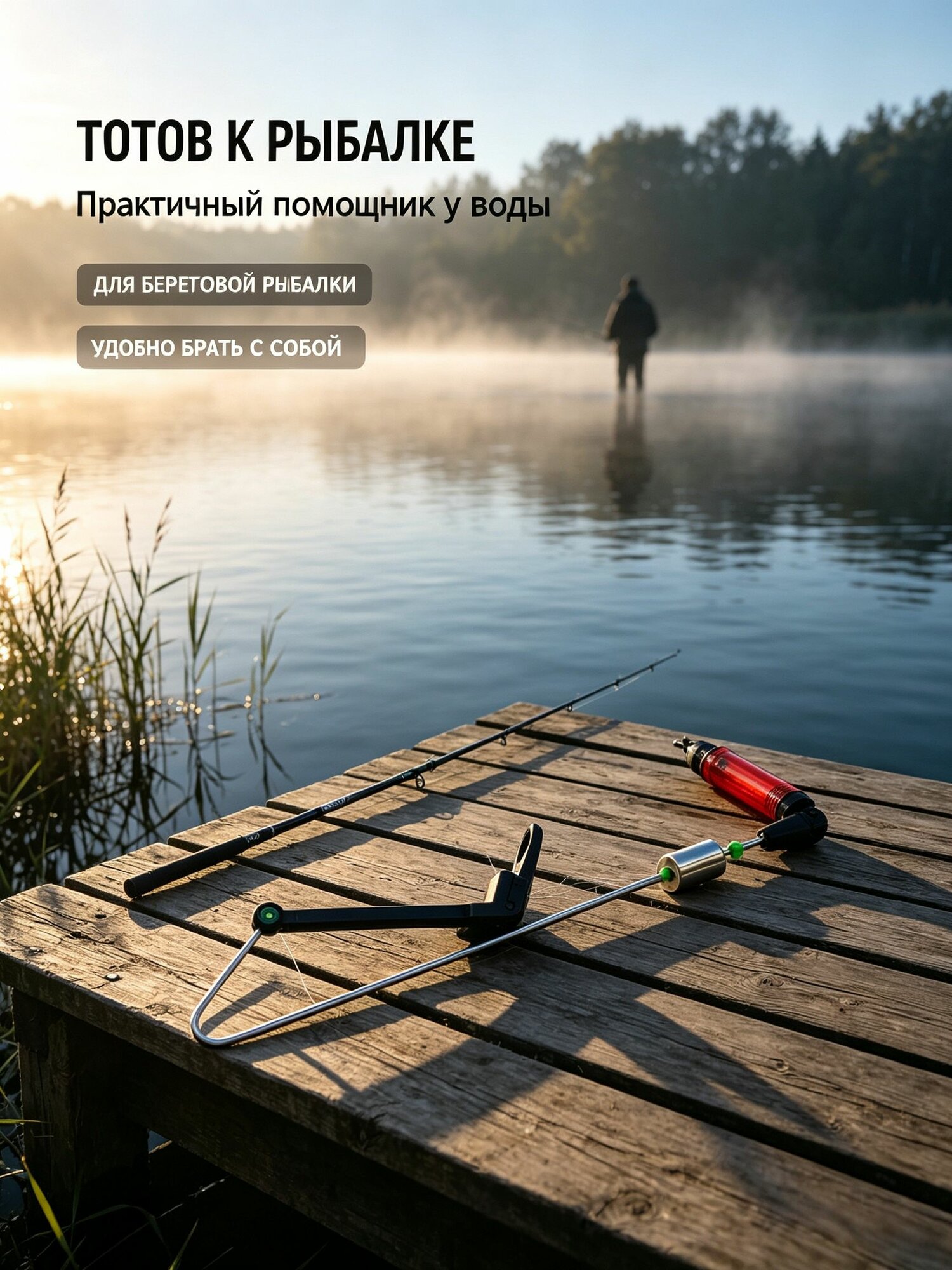 Свингер с подсветкой механический для поклевки /сигнализатор клева