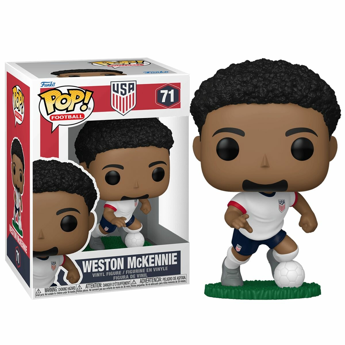 Фигурка Funko Pop Фанко поп футболист Уэстон Маккенни Weston McKennie из команды США 71
