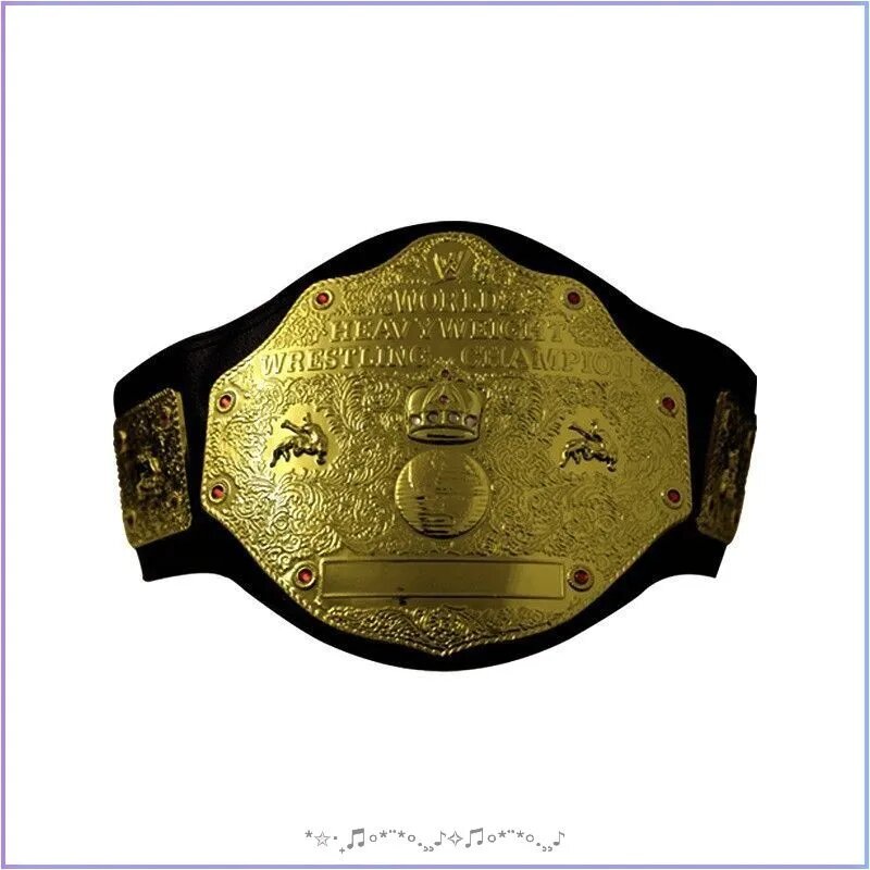 Золотой пояс WWE Heavyweight Gold Belt / носимый пояс для коллекционеров