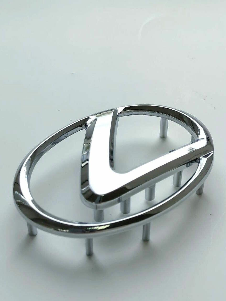 Шильдик Lexus на руль 65мм , эмблема на руль для Лексус , 1шт.