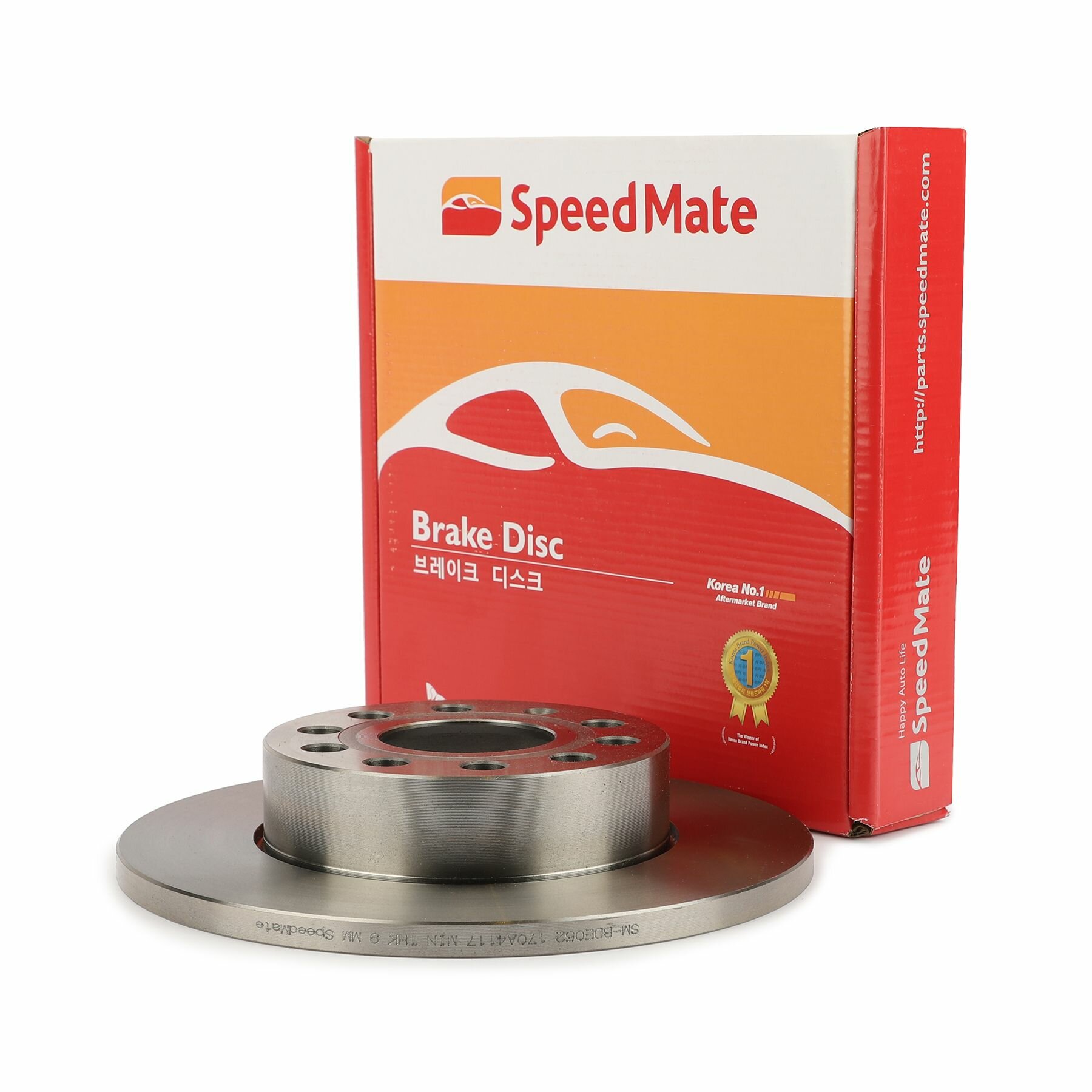 SPEEDMATE Диски тормозные задний AUDI A3 SKODA Octavia II VW Golf VI SM-BDE052