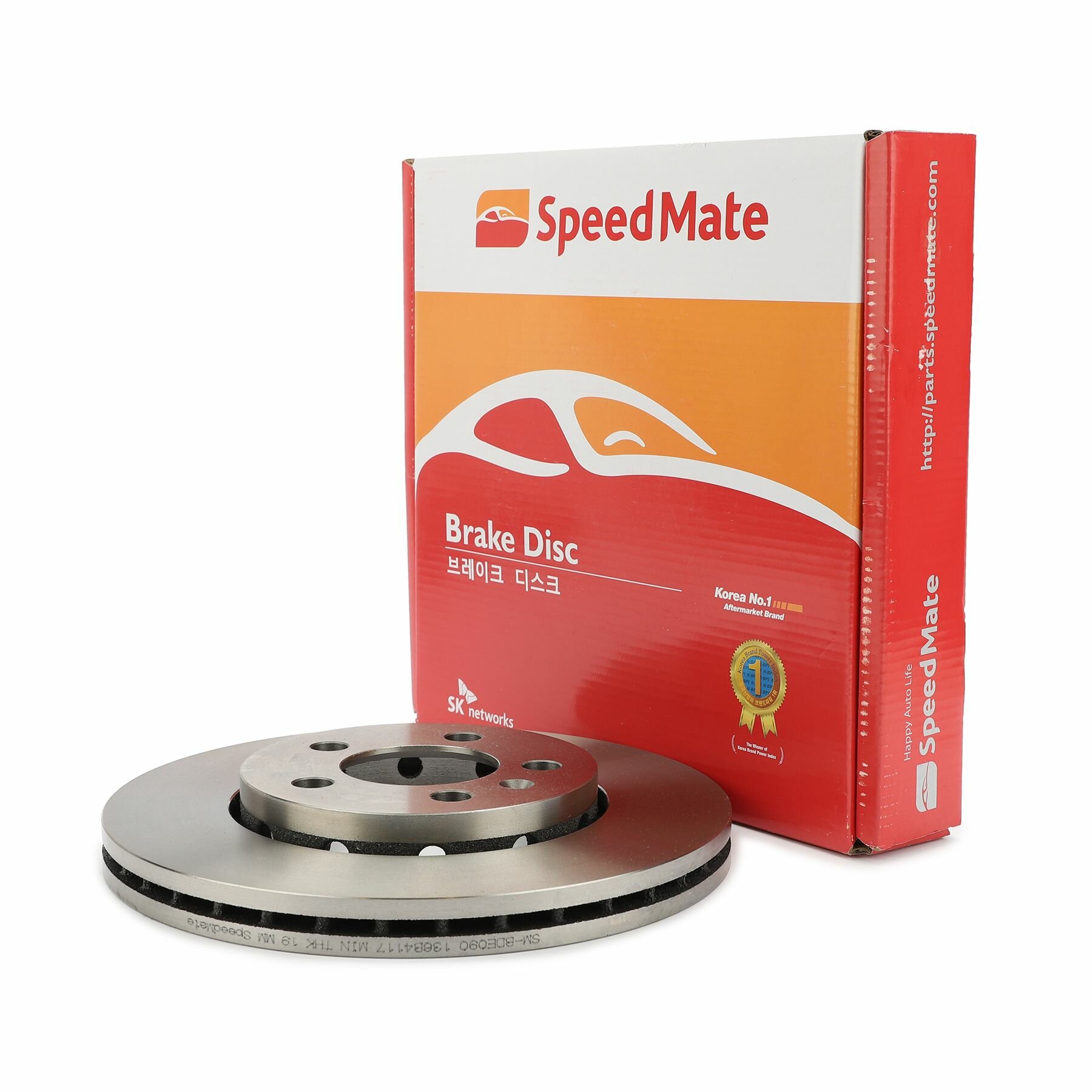 SPEEDMATE Диски тормозные AUDI A1, A2, A3 SKODA FabiaI, II VW Borra SM-BDE090