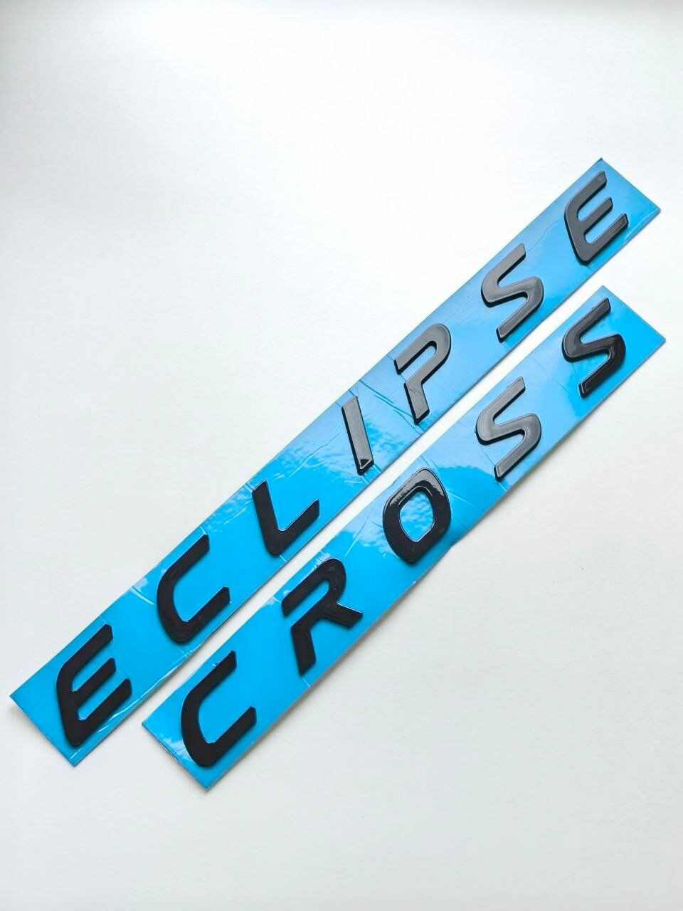 Надпись Eclipse Cross 710*32 мм, шильдик Mitsubishi, эмблема Митсубиси