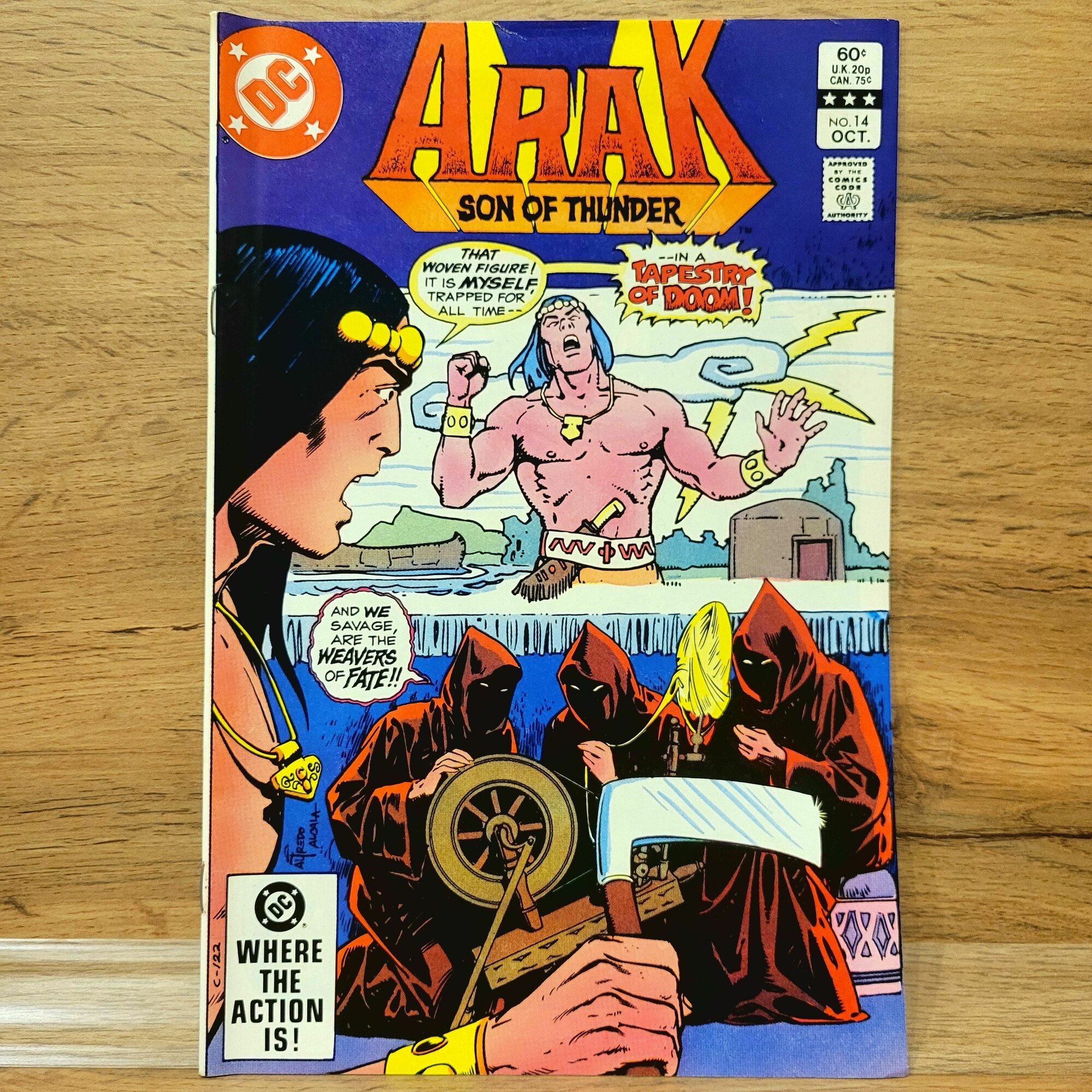 Раритетный Комикс Arak #14. 1982 Год.