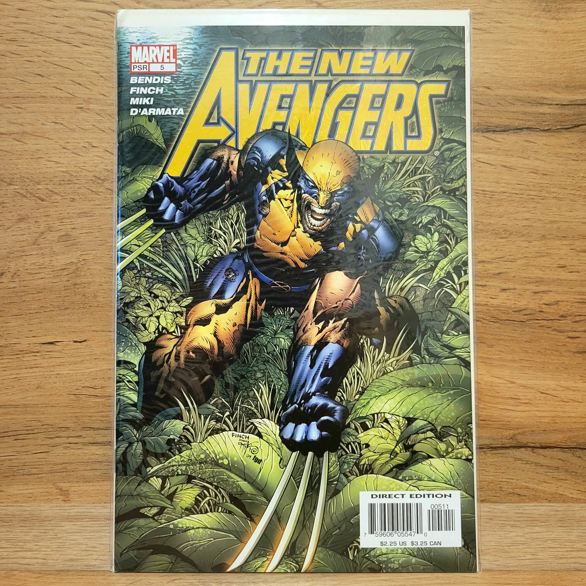 Оригинальный Комикс New Avengers #5