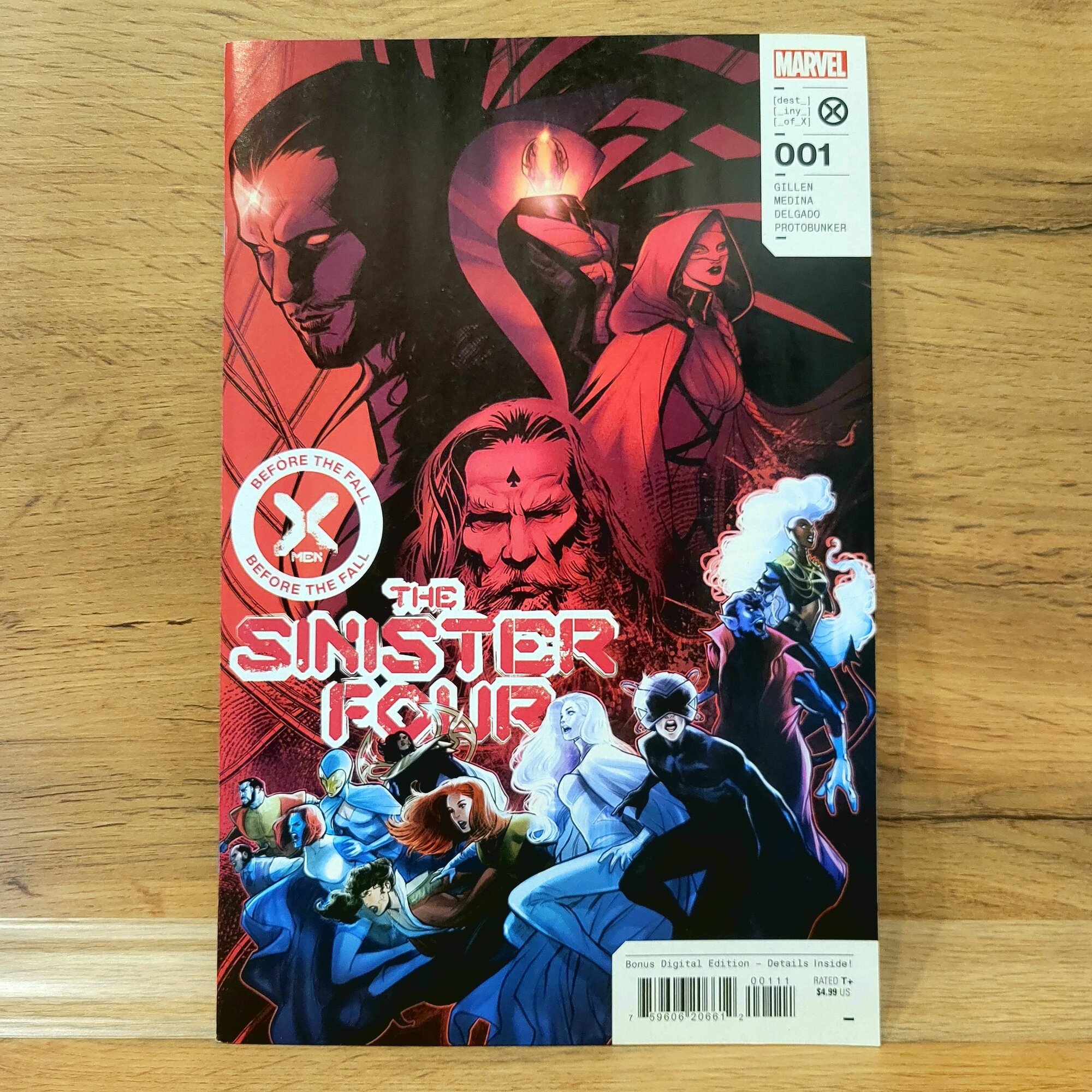 The Sinister Four #1. Оригинальный Комикс.