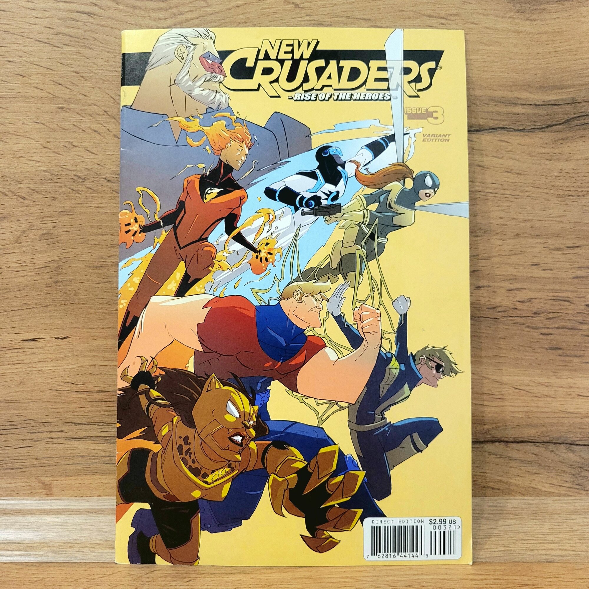 New Crusaders #3. Оригинальный Комикс.