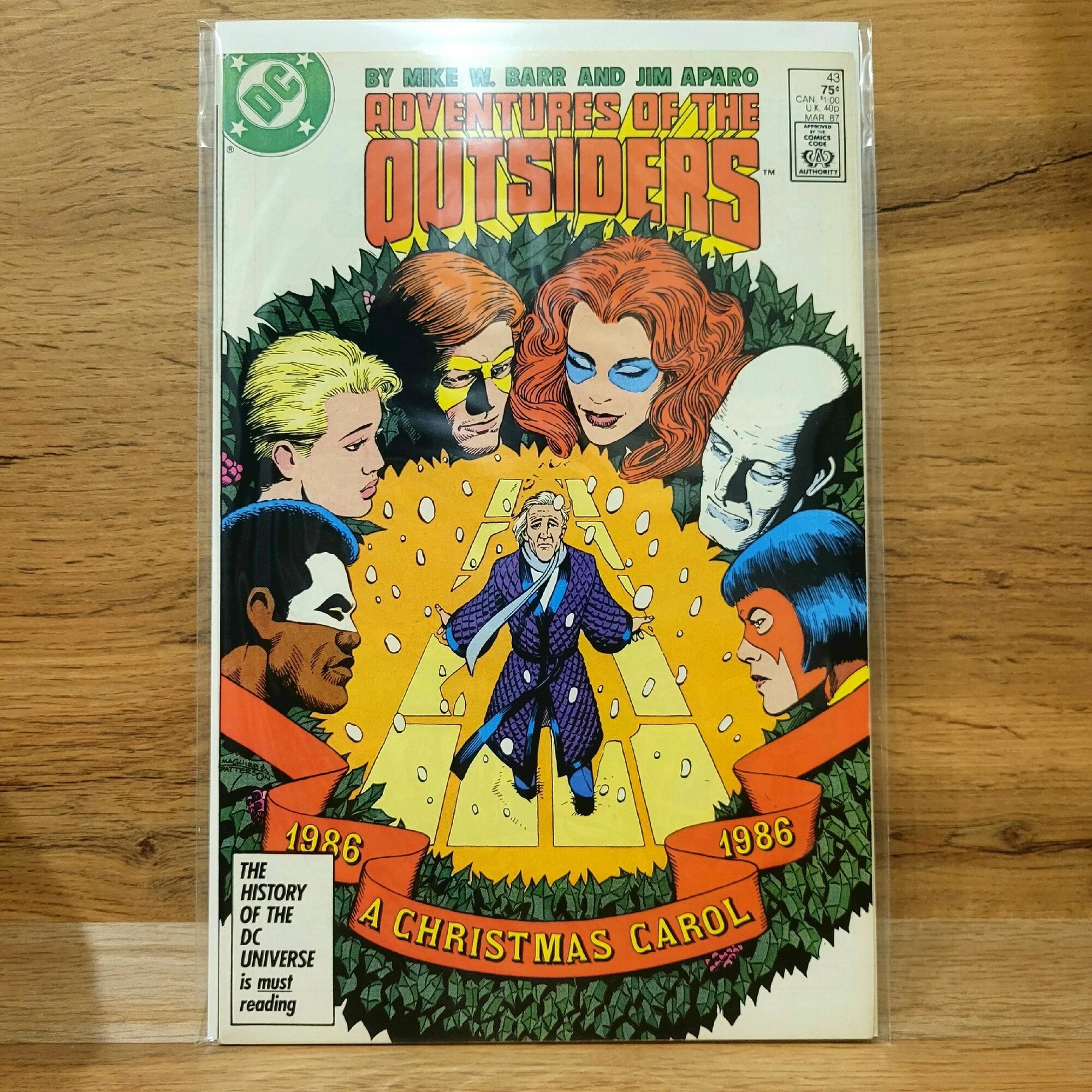Ретро Комикс Adventures Of The Outsiders #43 1987 Год. Комикс (сингл) на английском языке