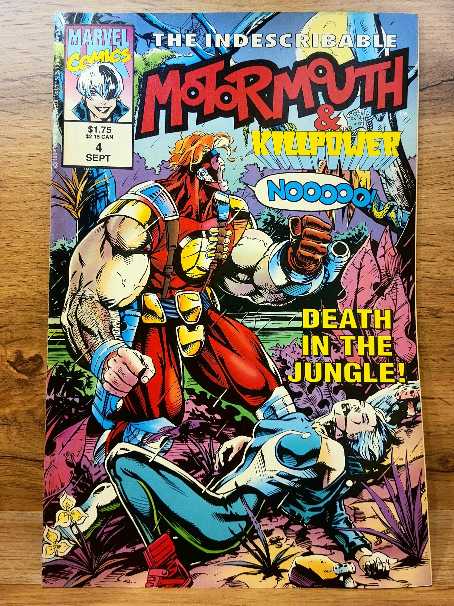 Ретро Комикс Motomuth #4. 1993 Год. Оригинал!