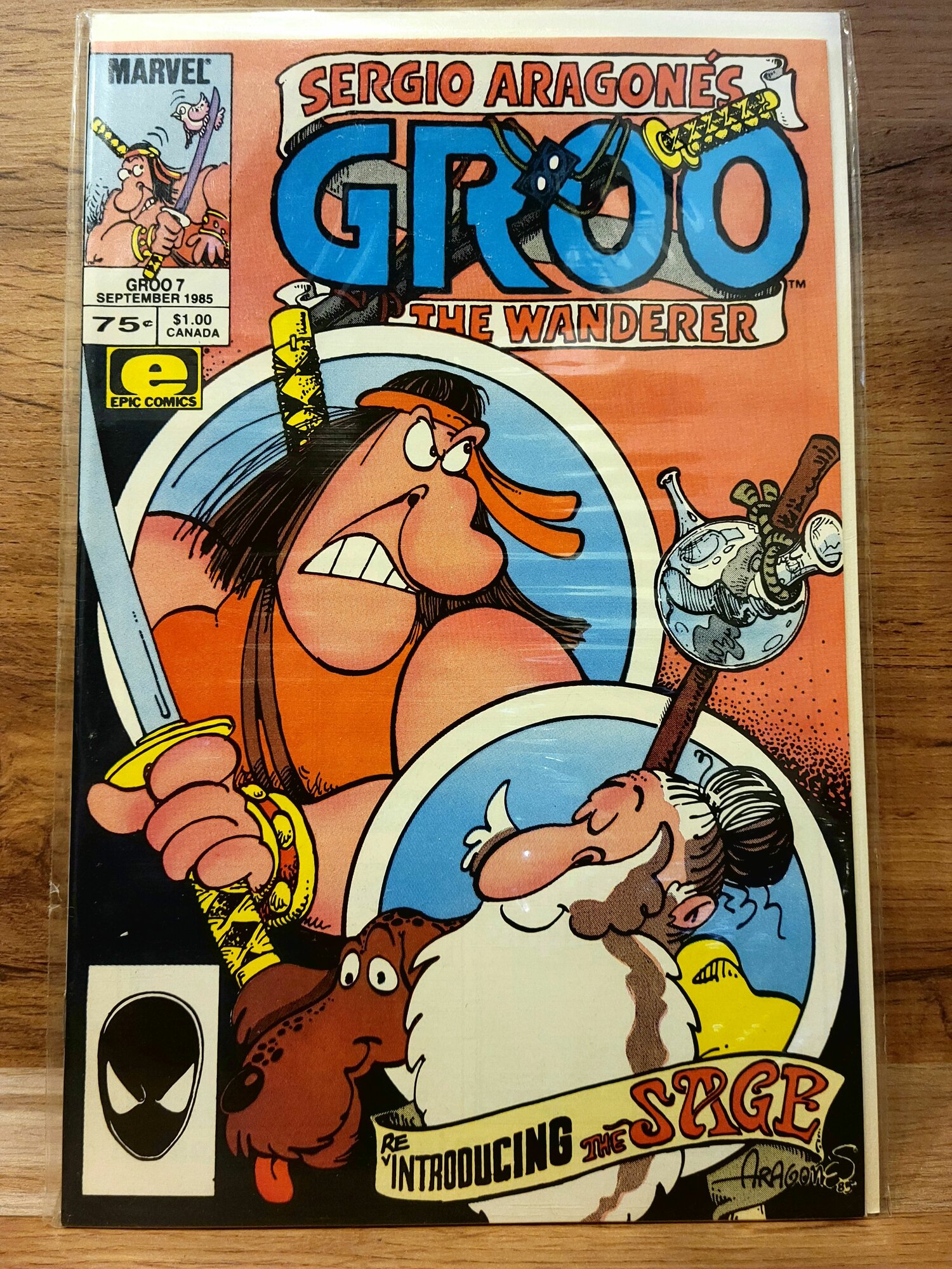 Ретро Комикс Groo #7. 1985 Год. Оригинал!