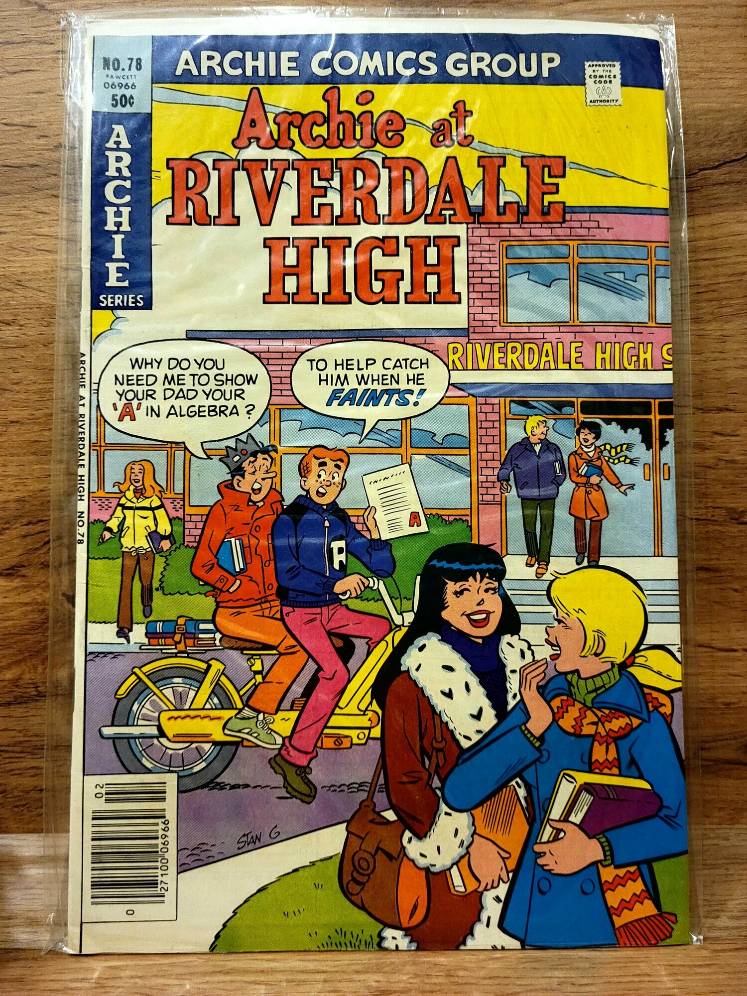 Раритетный Комикс Archie At Riverdale High #78. 1981 Год. Оригинал!