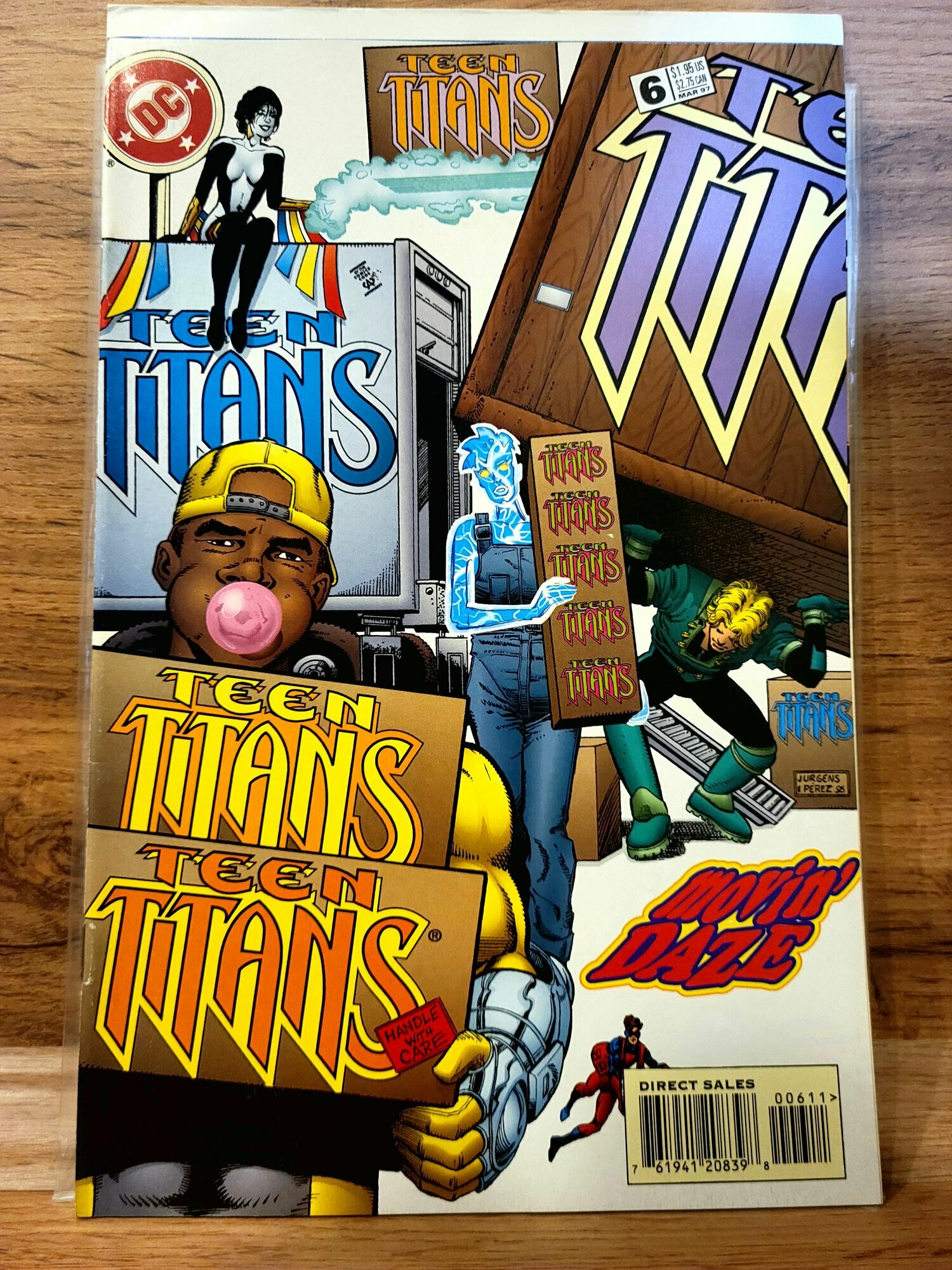 Ретро Комикс Tenn Titans #6. 1997 Год. Оригинал!