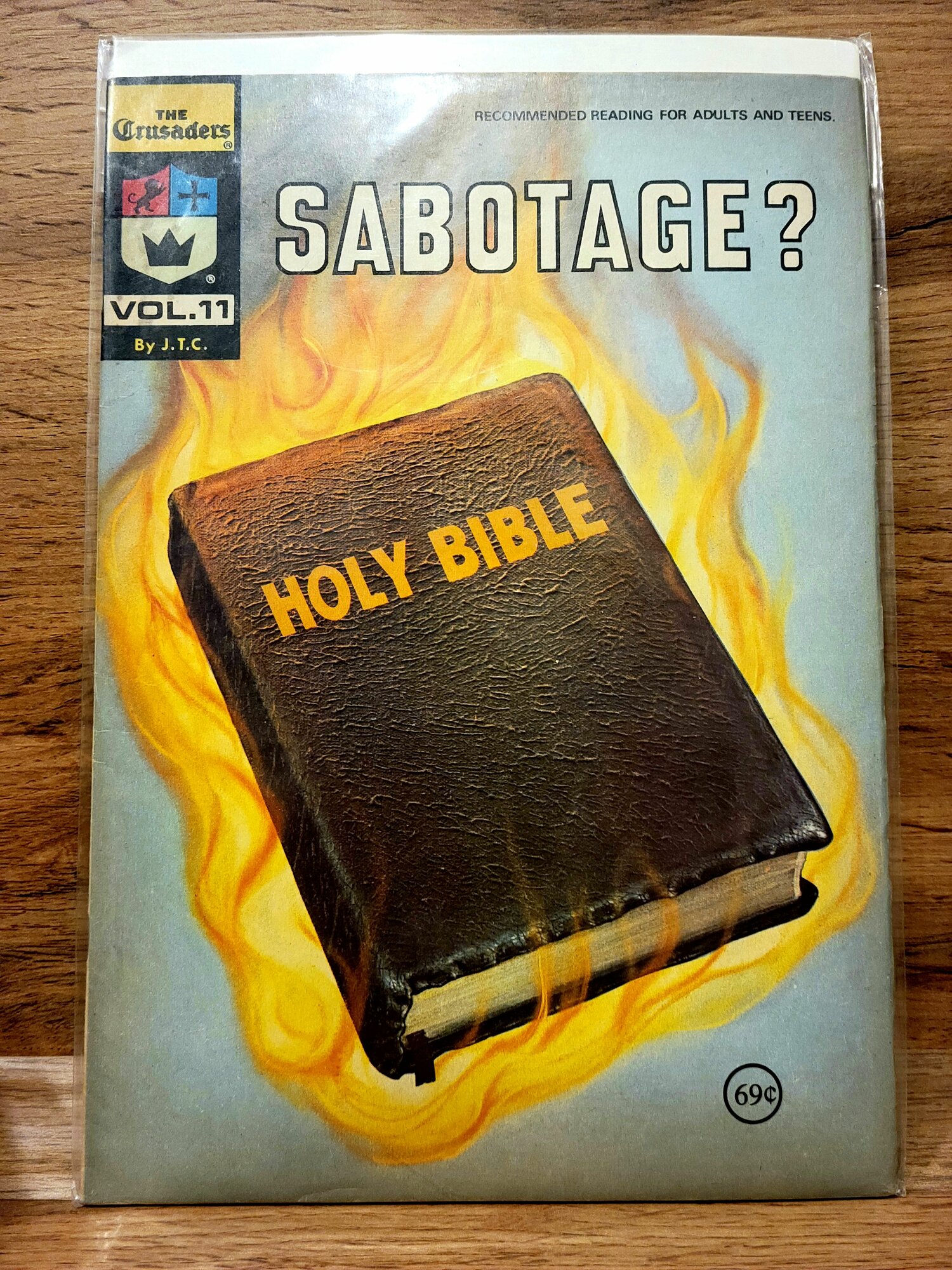 Ретро Комикс Sabotage. 1983 Год.