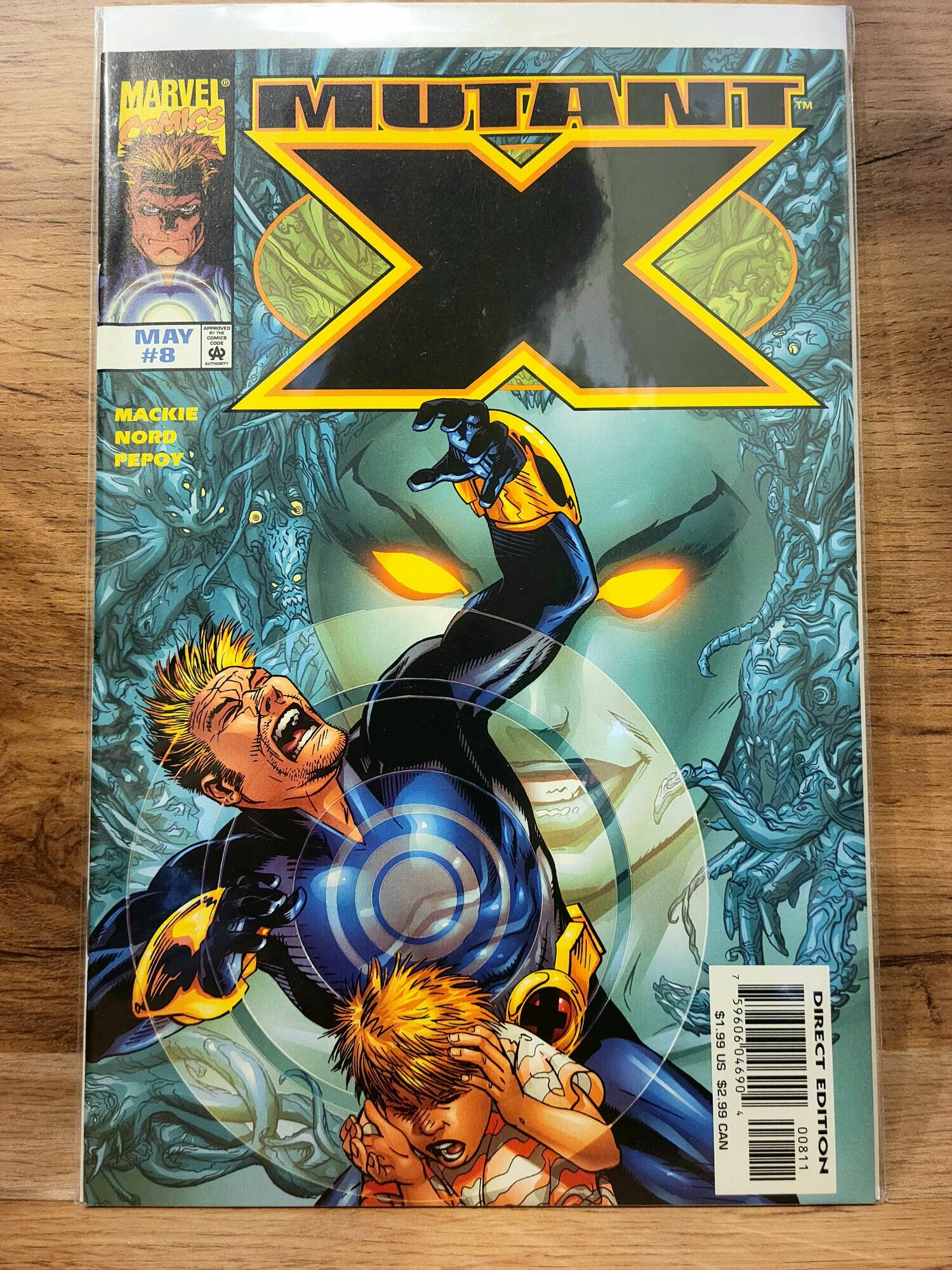 Ретро Комикс Mutant X #8. 1997 Год. Оригинал!