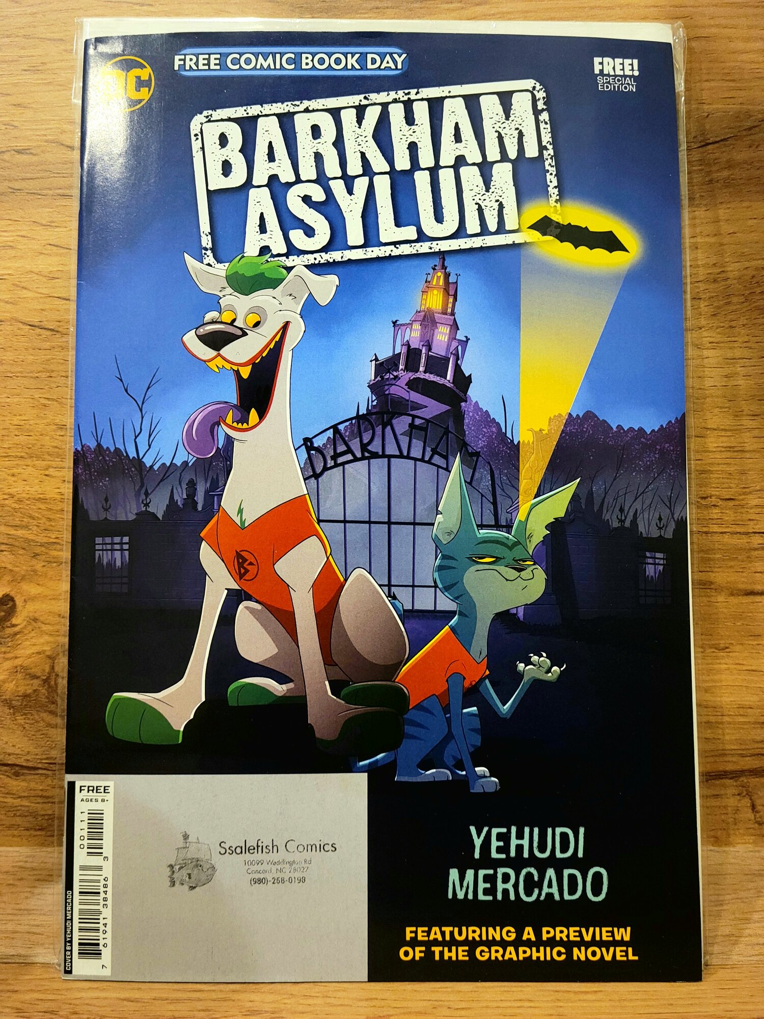 Комикс Barcham Asylym #. Оригинал!