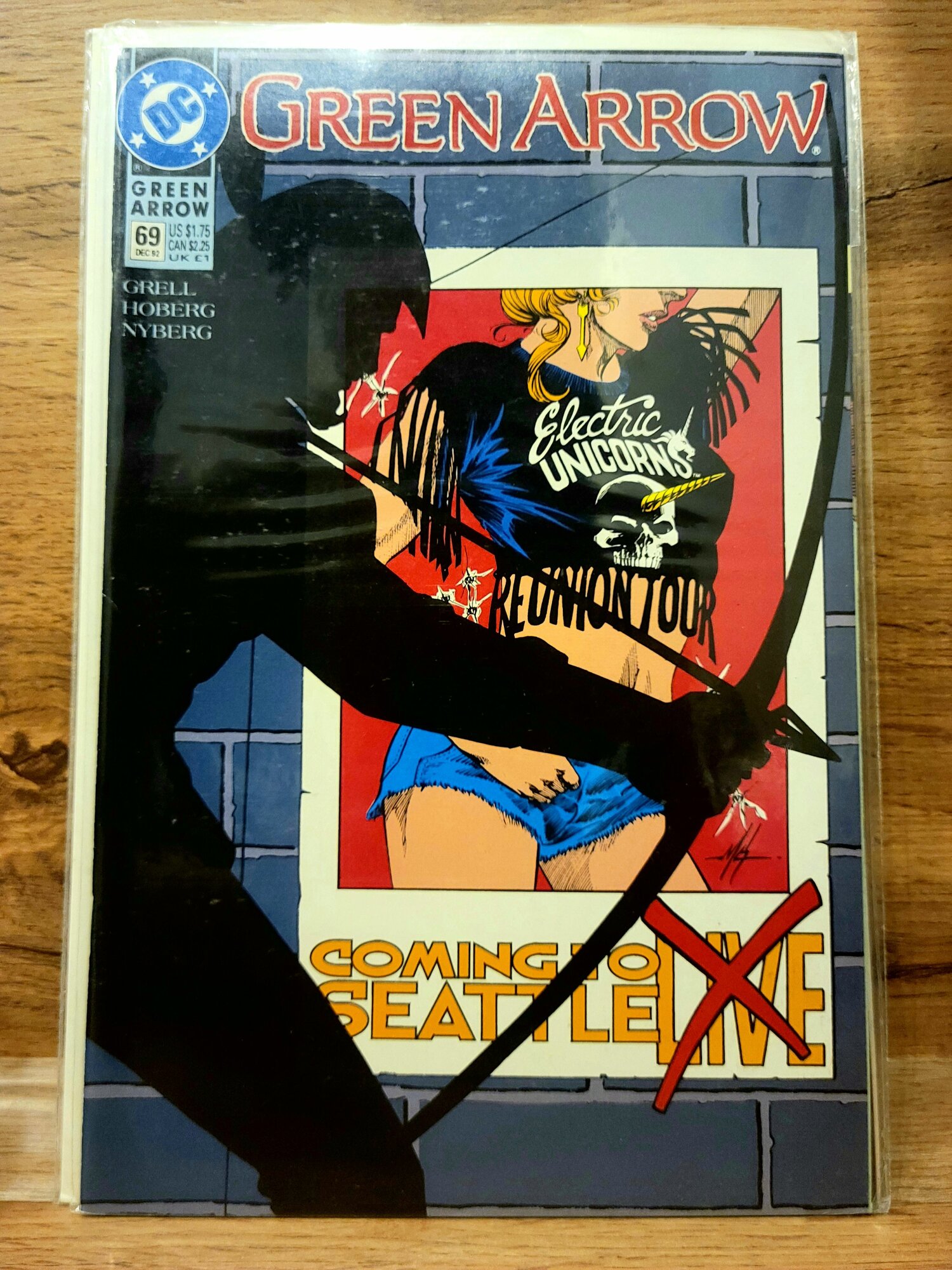 Ретро Комикс Green Arrow #69. 1992 Год. Оригинал!