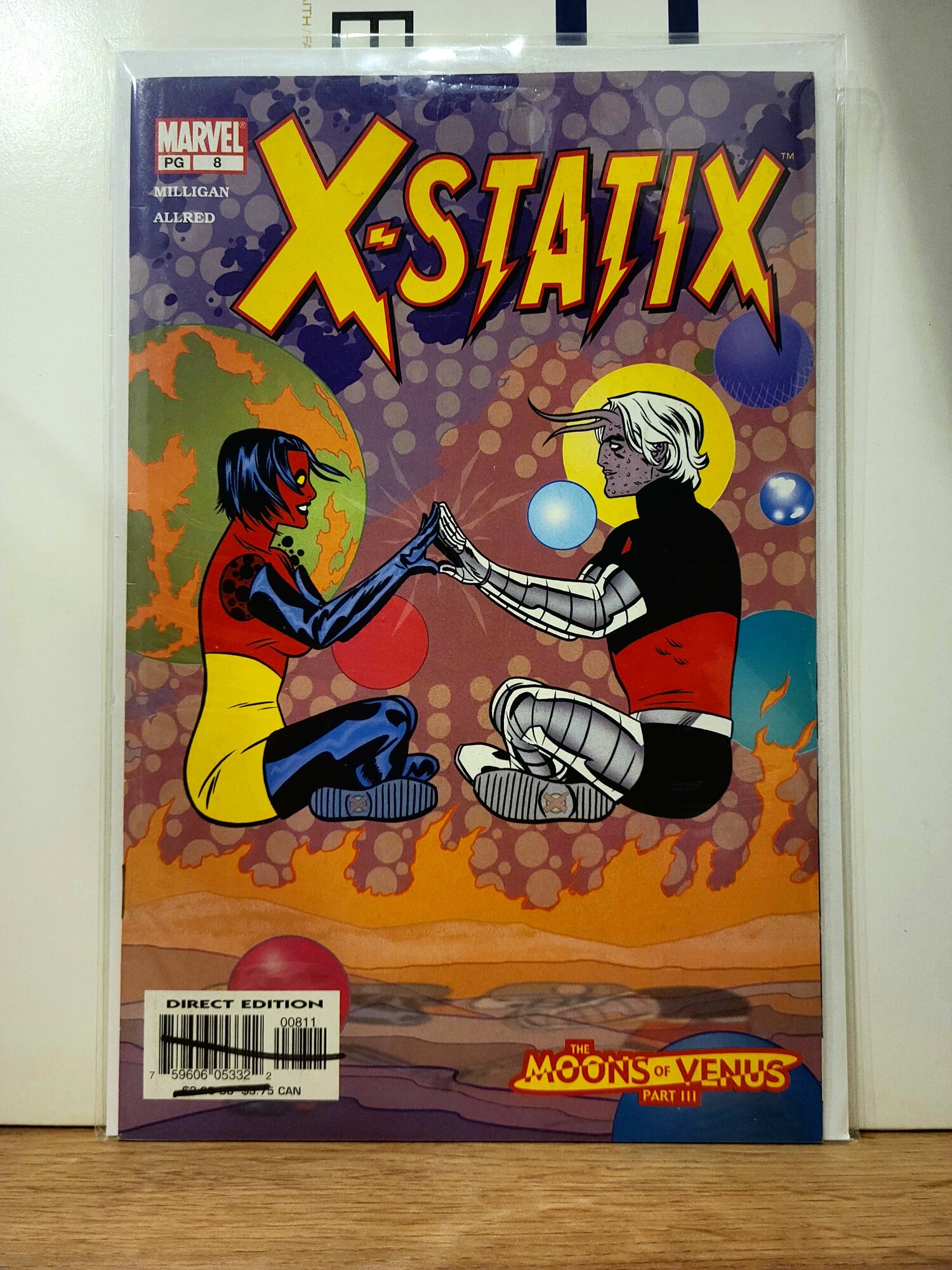 Ретро Комикс X Statix moon of venus #8. Marvel.