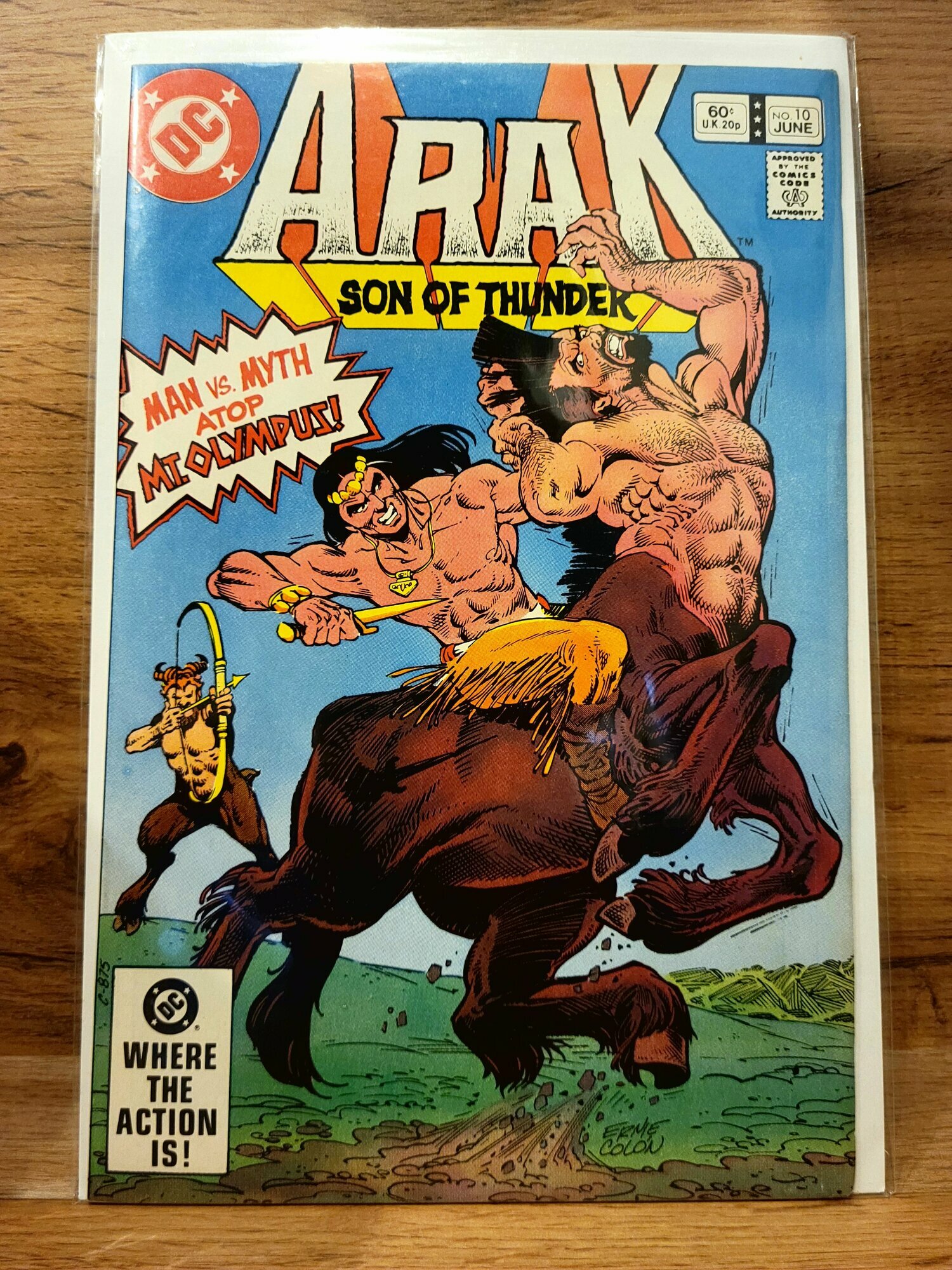 Раритетный Комикс Arak #10. 1982 Год. Оригинал!