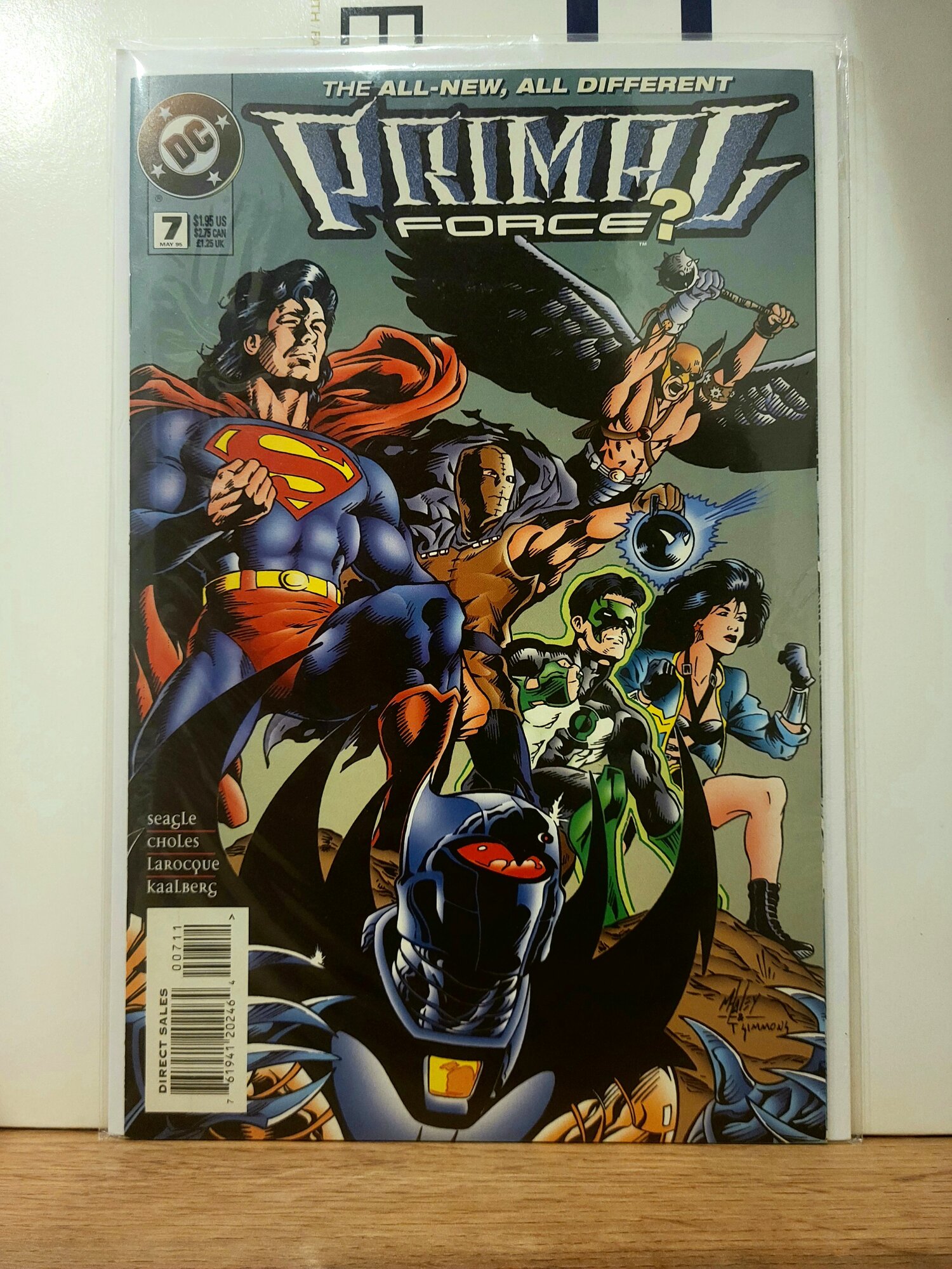 Ретро Комикс Primal Force #7. 1995 Год. Detective Comics. Оригинал!