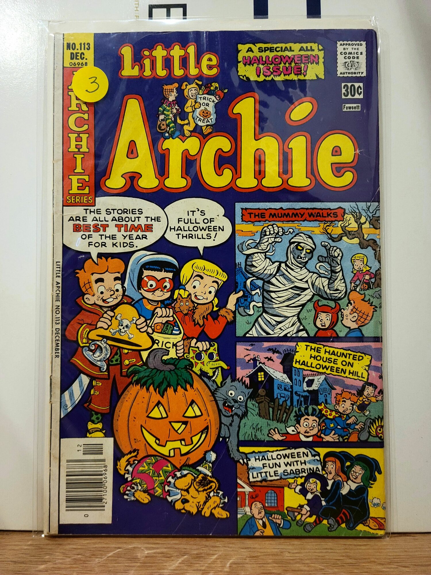 Раритетный Комикс Archie #113. 1980 Год. Коллекционный выпуск.