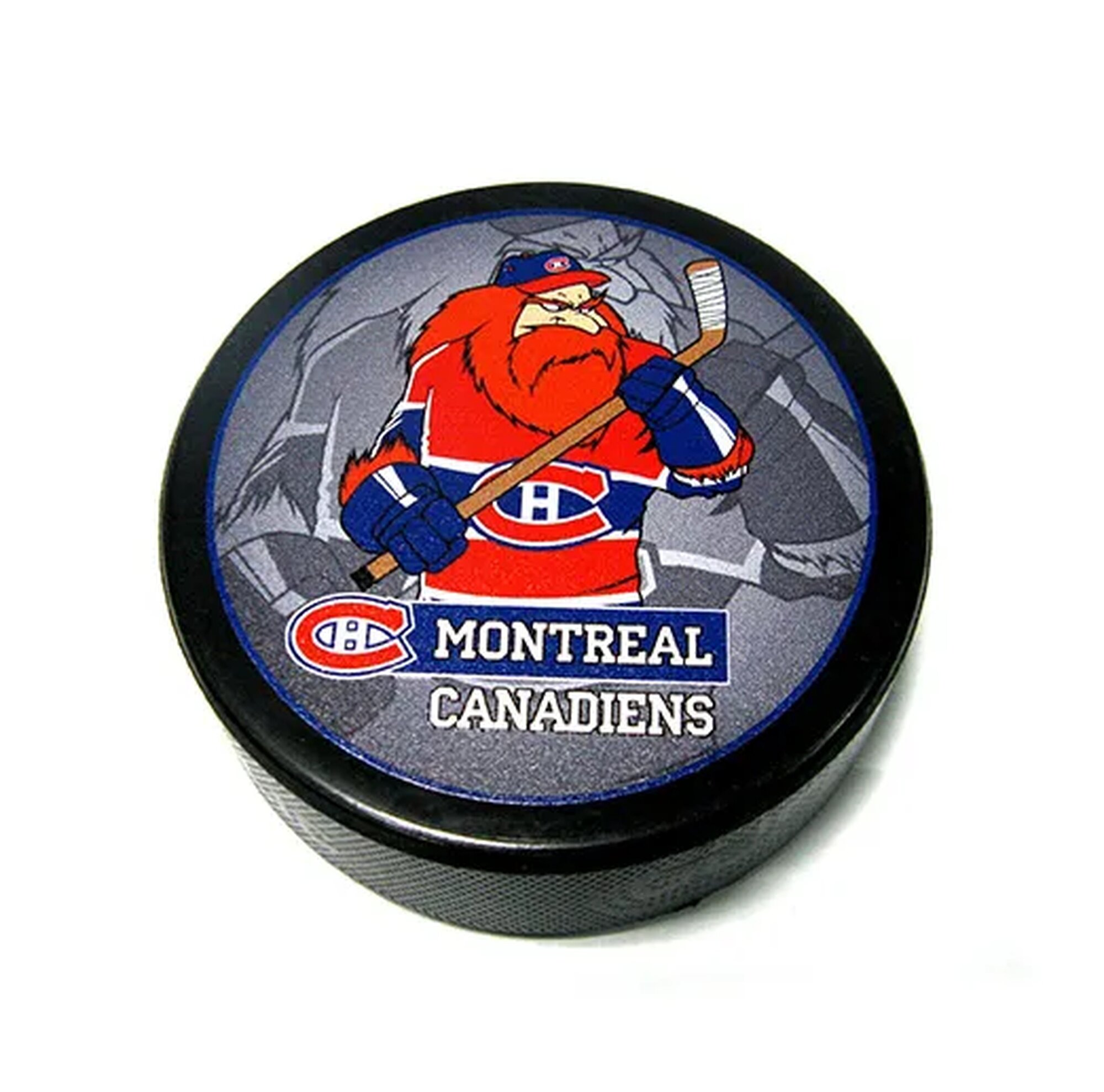Шайба Rubena Montreal Canadiens Mascot, 76 мм, резина, цвет черный