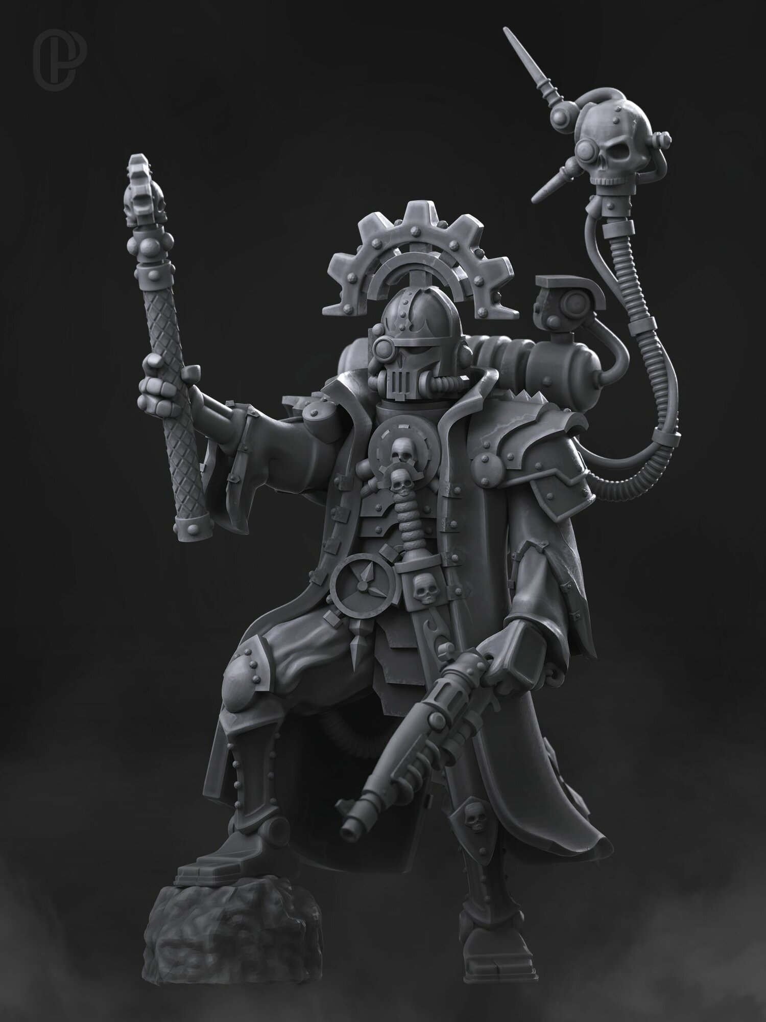 Миниатюра Skitarii Marshall / Вархаммер 40000 - Warhammer 40K (50мм)