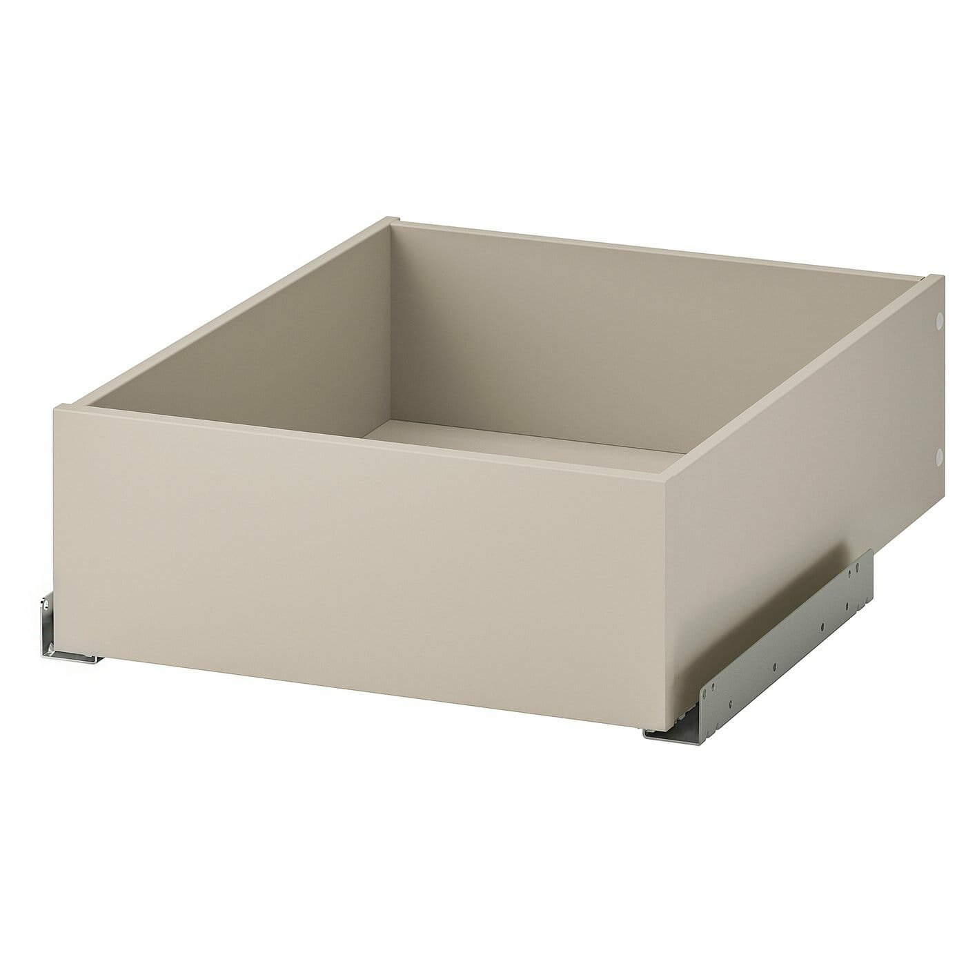 Ящик IKEA KOMPLEMENT, серо-бежевый, 50x58 см 605.090.76