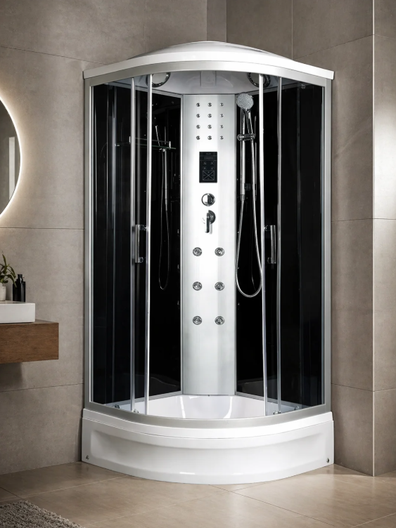 Душевая кабина RIVER DUNAY 2 80х80 стекло тонированное