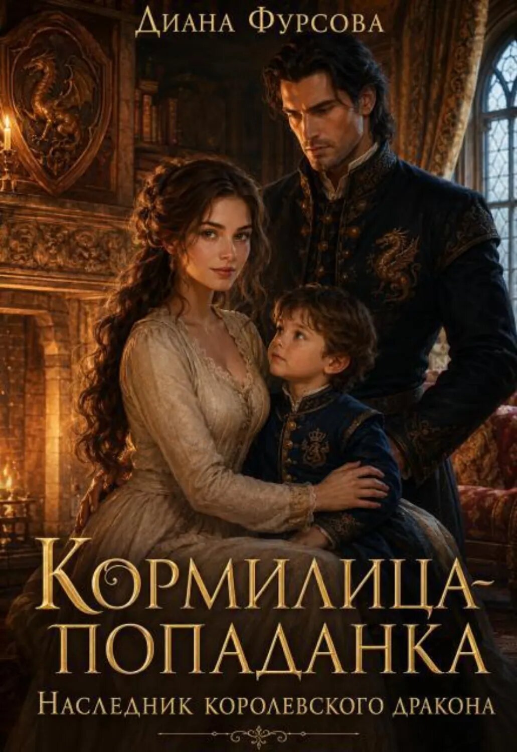 Кормилица-попаданка. Наследник королевского дракона [Цифровая книга]