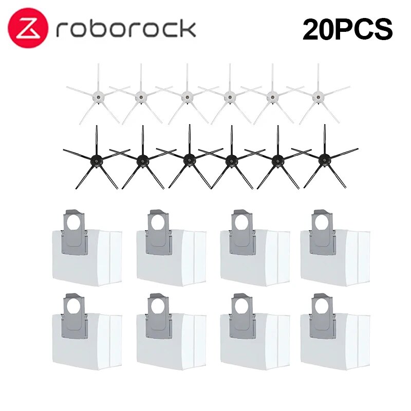 Аксессуары для робота-пылесоса Roborock S7 MaxV Ultra 20pcs